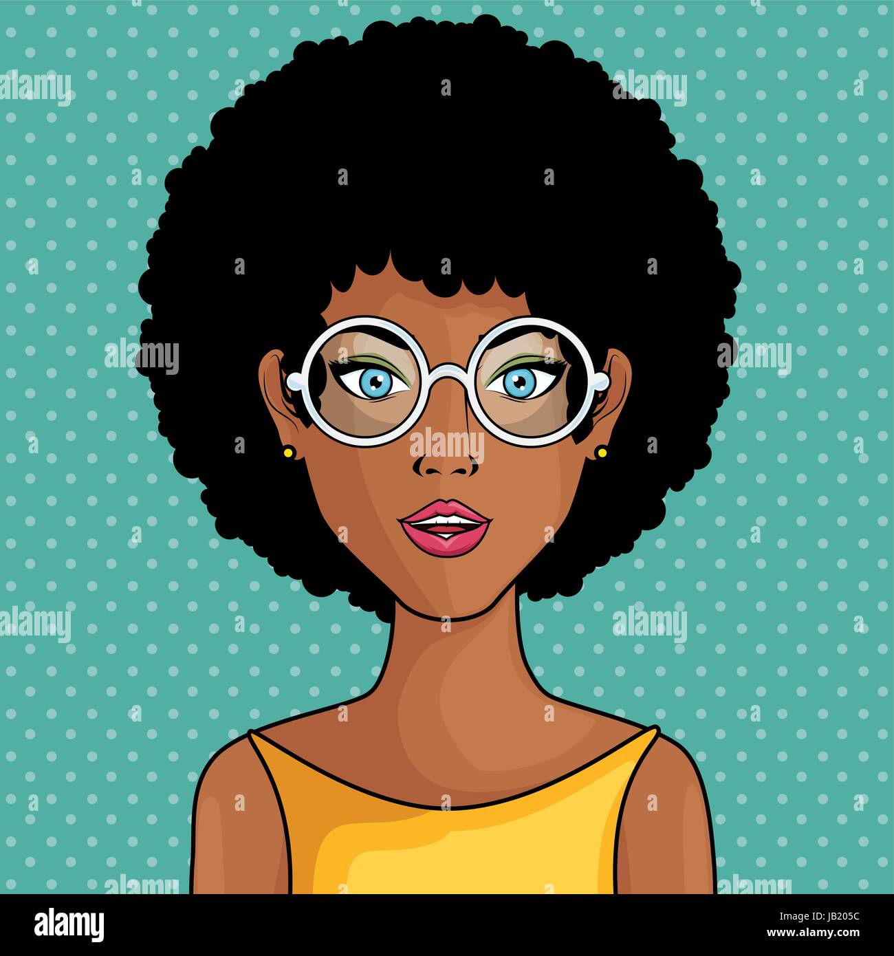 Disegno della donna afro americana Immagini Vettoriali Stock - Pagina 2 ...