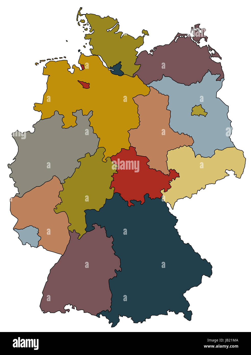 Mappa Della Turingia Immagini e Fotos Stock - Pagina 10 - Alamy