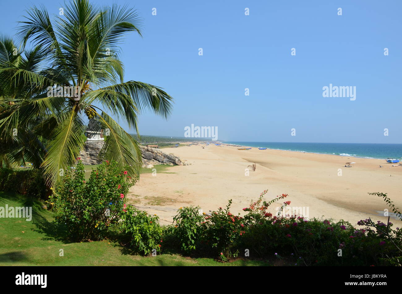 Chowara beach india immagini e fotografie stock ad alta risoluzione - Alamy