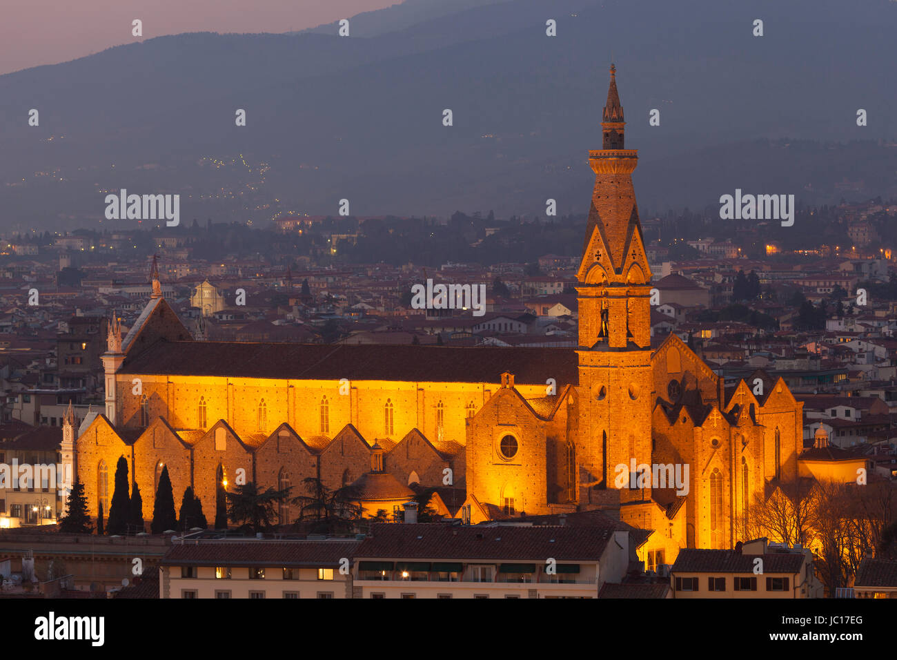 Il tramonto del duomo di firenze immagini e fotografie stock ad alta ...