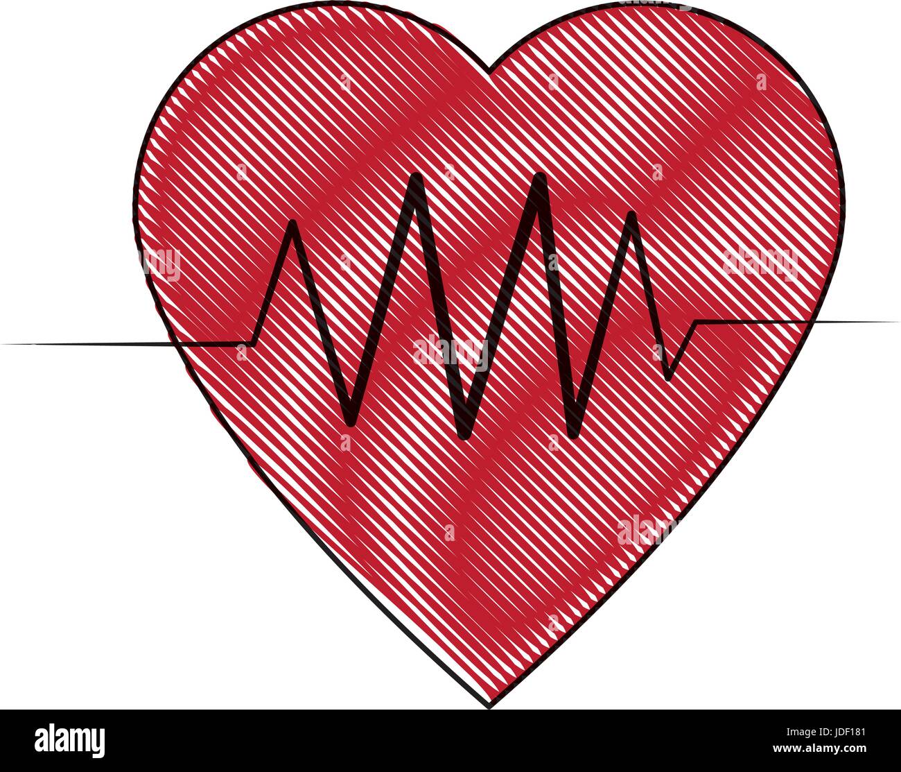 Linea Del Battito Cardiaco Immagini e Fotos Stock - Alamy