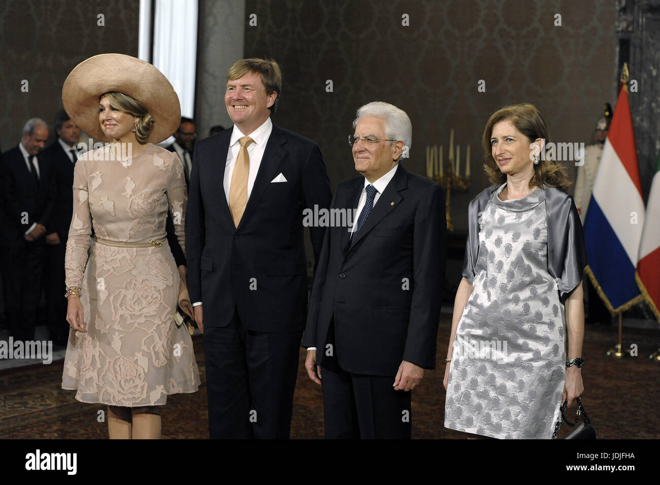 Regina maxima e re willem al immagini e fotografie stock ad alta ...