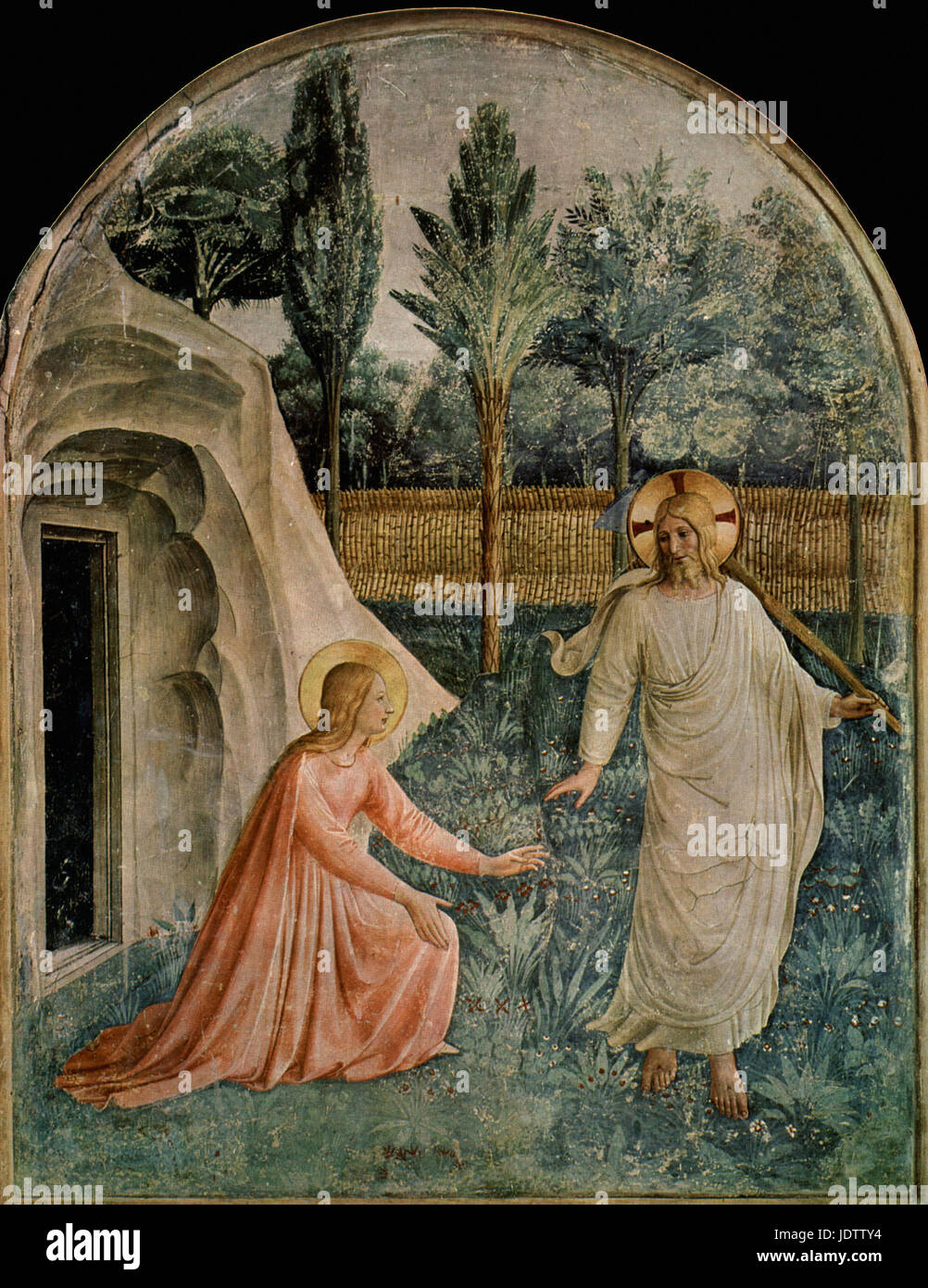 Beato Angelico - Noli me tangere Foto stock - Alamy