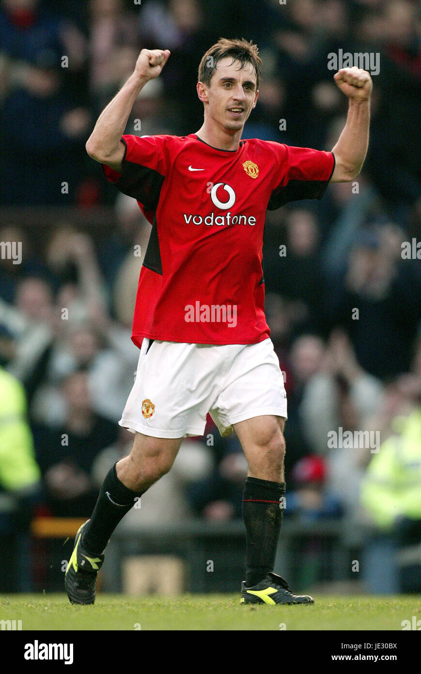 Old trafford gary neville immagini e fotografie stock ad alta ...