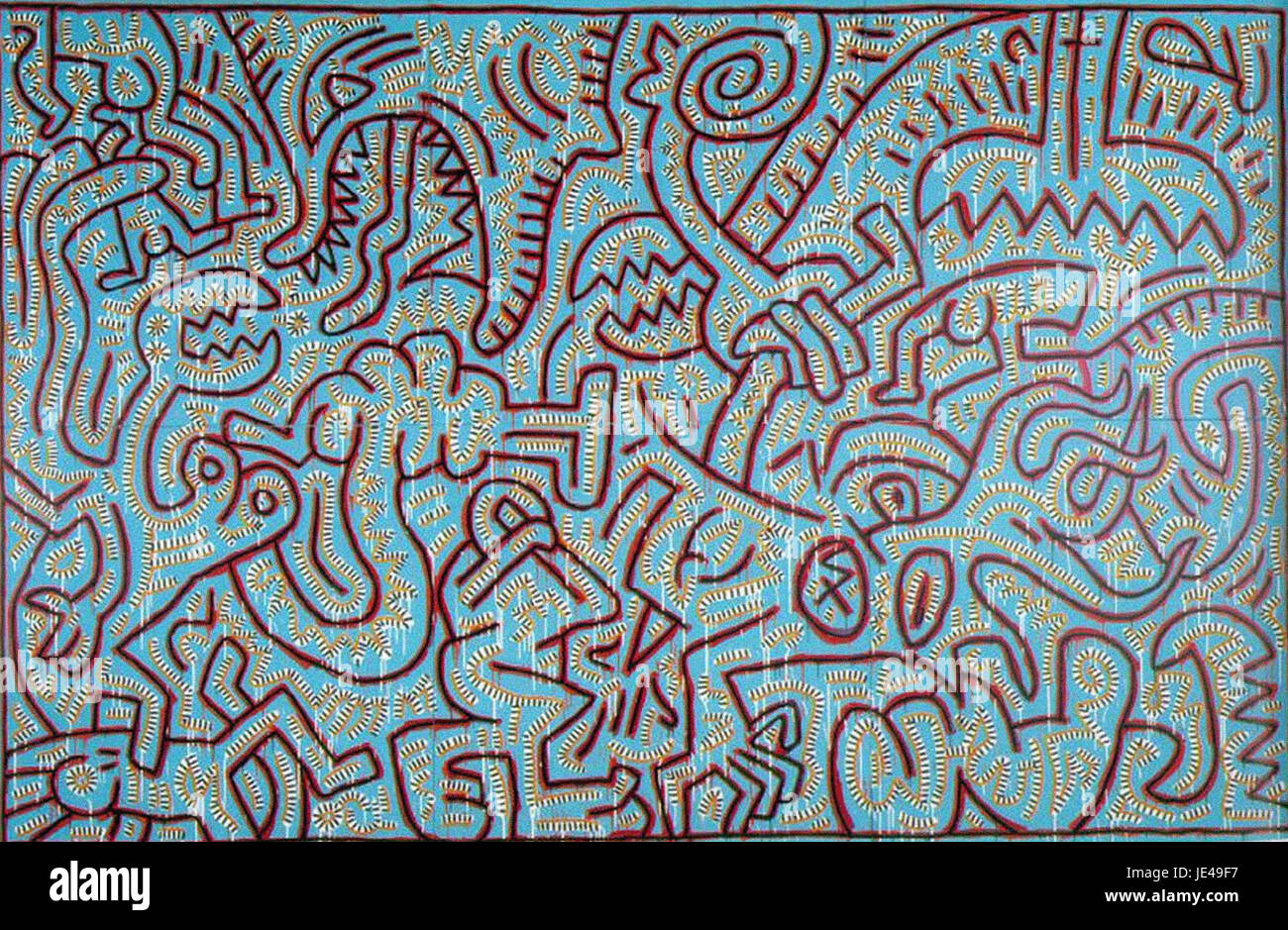 Keith haring immagini e fotografie stock ad alta risoluzione - Alamy