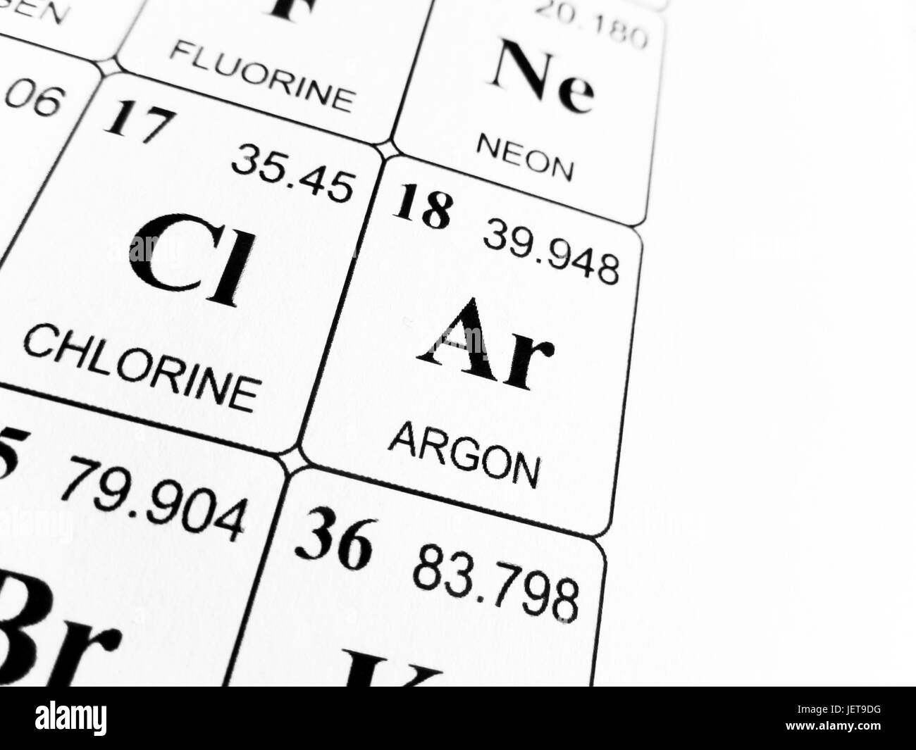 Argon Elemento Chimico Immagini e Fotos Stock - Alamy