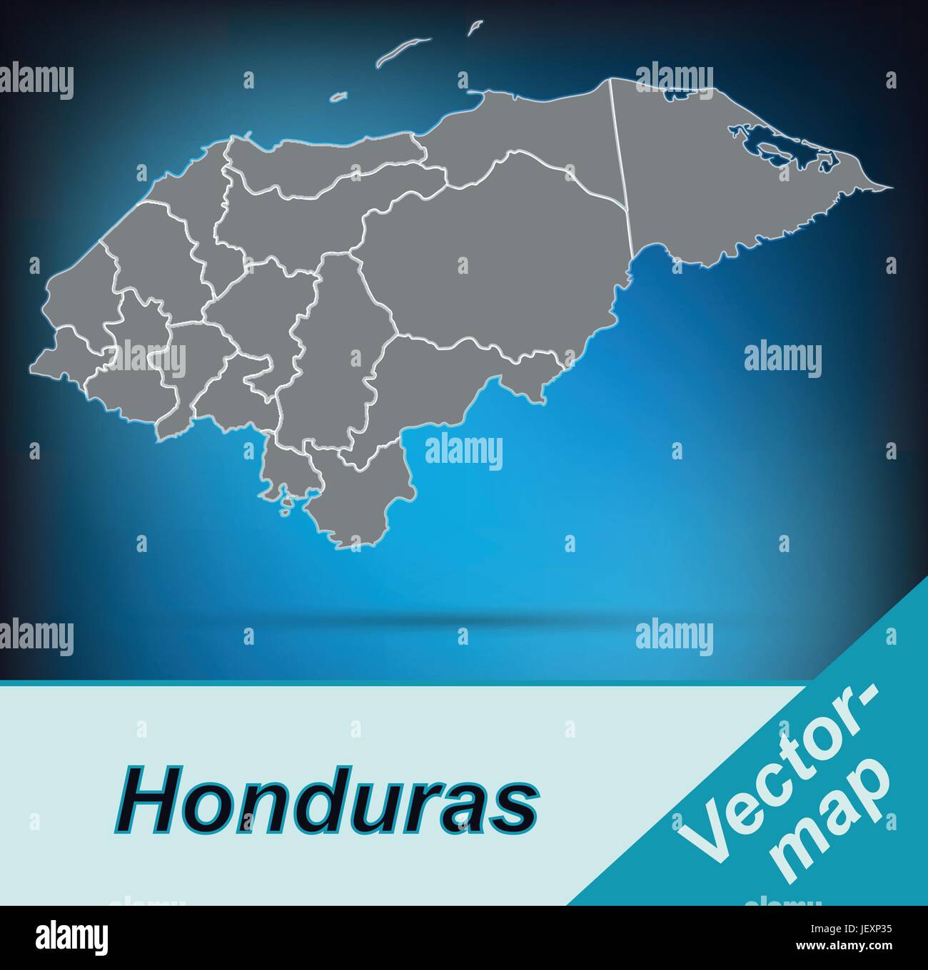 Mappa dell'honduras immagini e fotografie stock ad alta risoluzione - Alamy