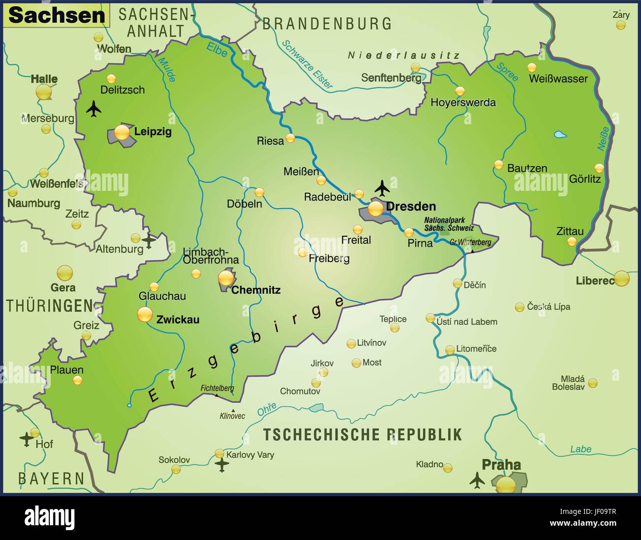 Scheda, Atlas, mappa del mondo, mappa, Sassonia, la scheda Stato, Atlas ...