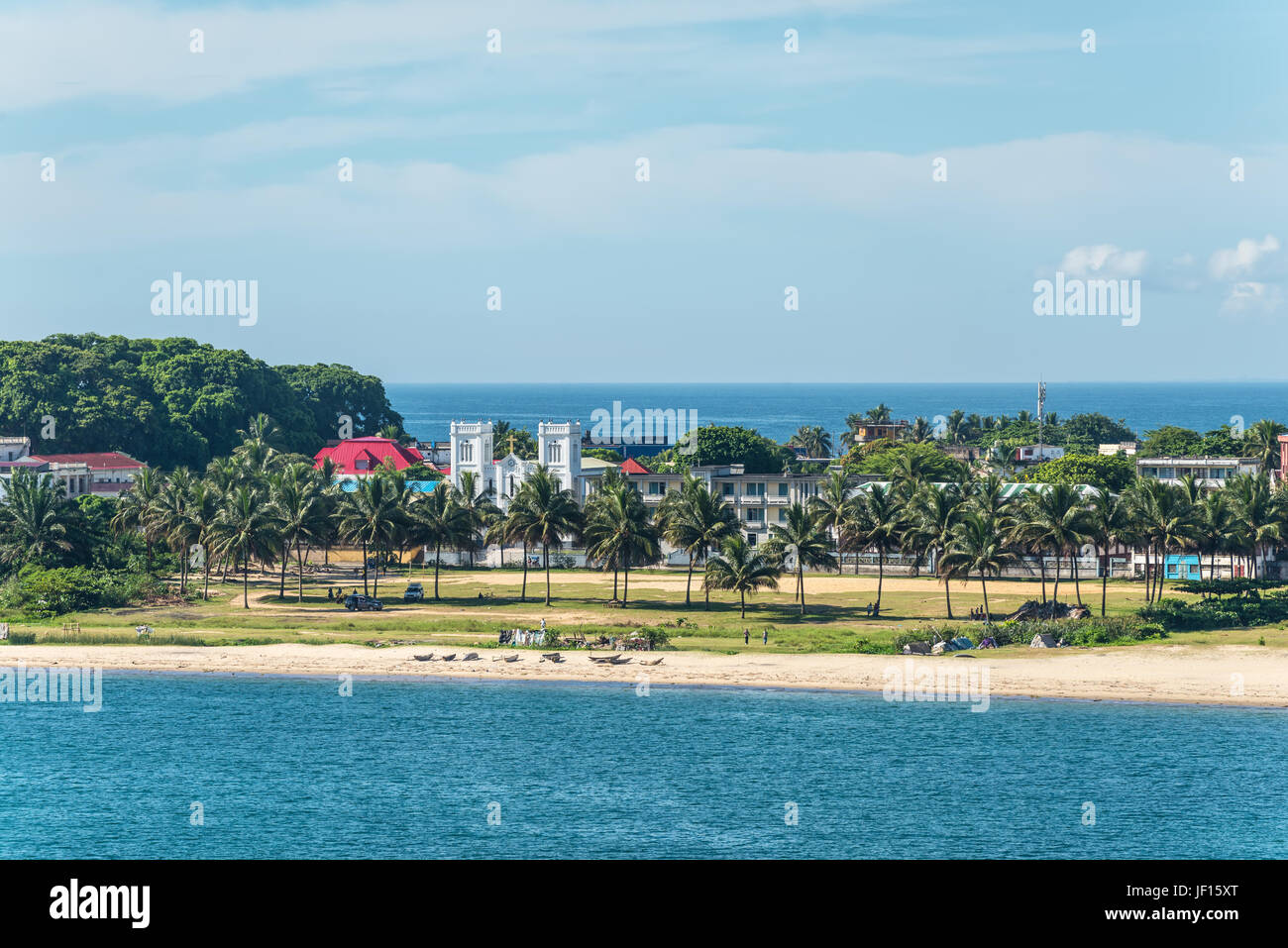 Toamasina, Madagascar - 22 dicembre 2017: il panorama della città e ...