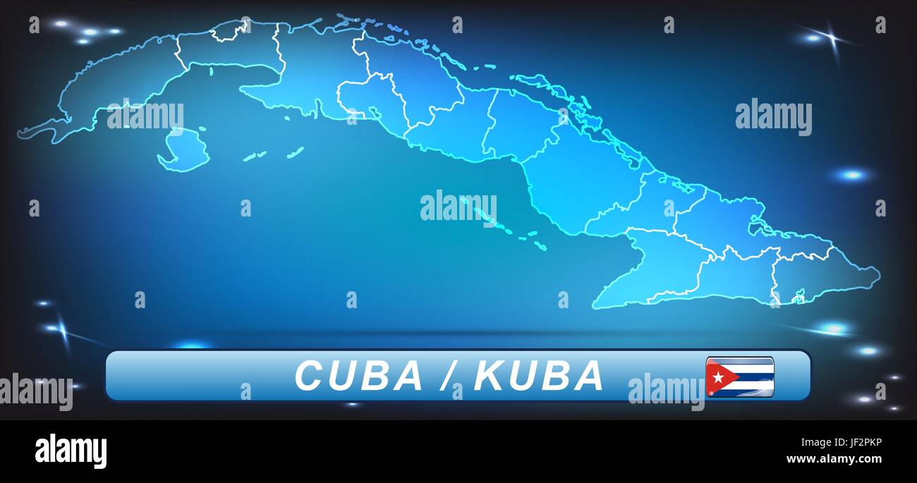 Scheda, Cuba, Atlas, mappa del mondo, mappa, brilla, brilla, luminoso ...