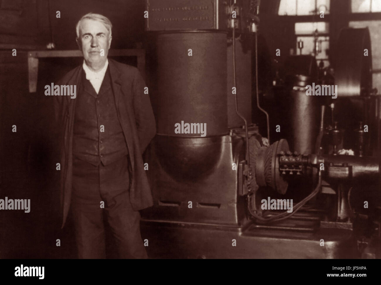 Thomas alva edison dynamo immagini e fotografie stock ad alta ...