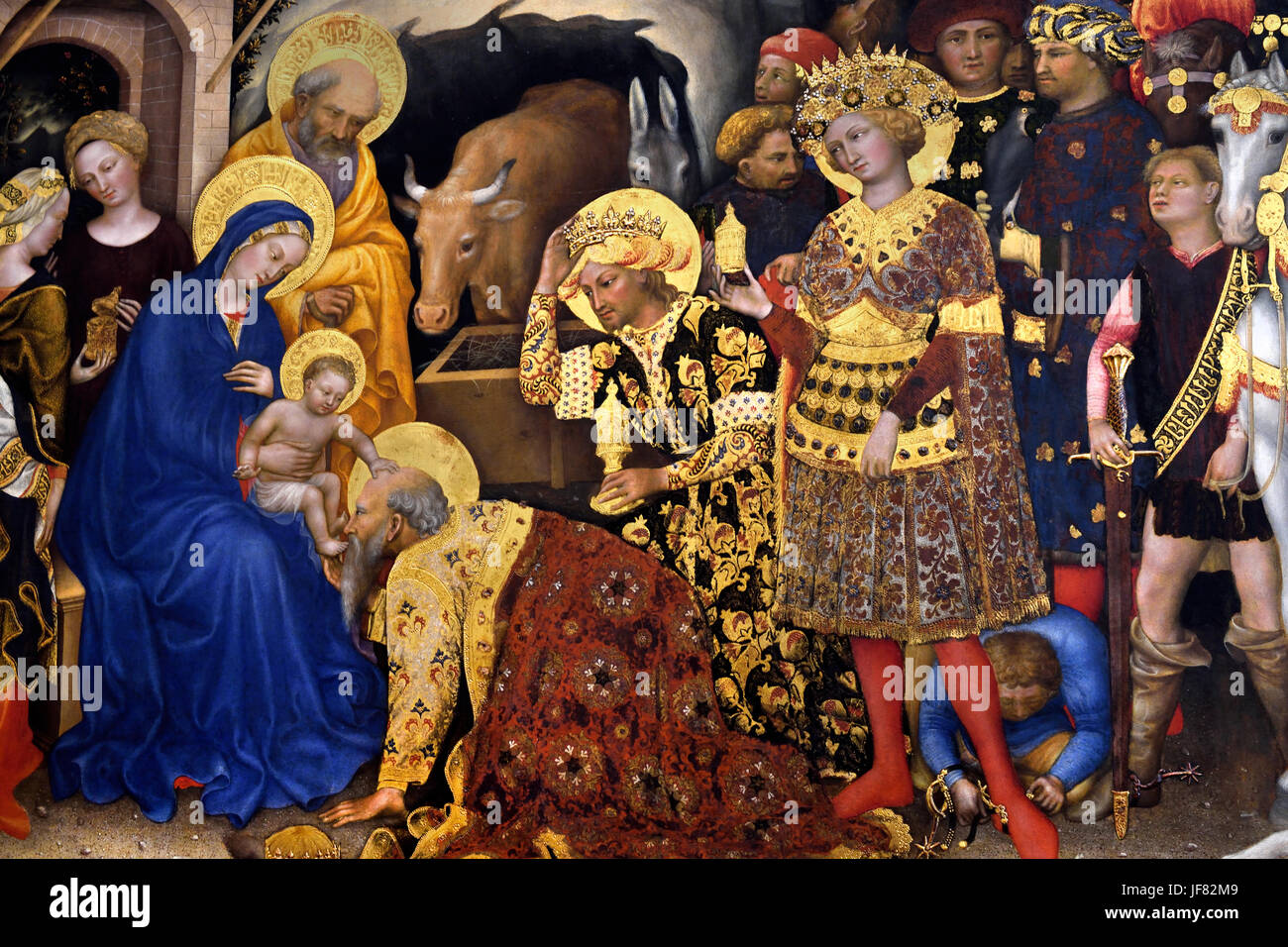 L Adorazione dei Magi 1423 Gentile da Fabriano (1370-1427) Nascita nome: Gentile di Niccolò di ...