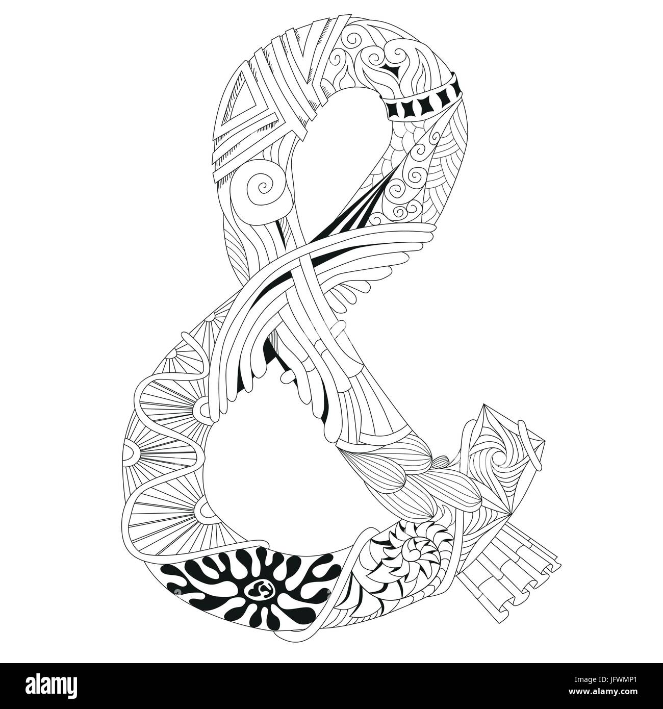 Simbolo e commerciale Immagini Vettoriali Stock - Alamy