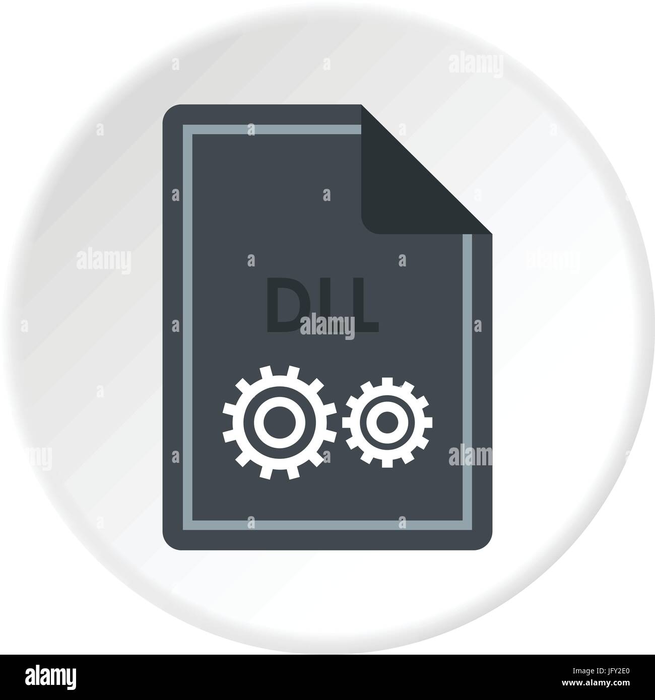 Dll file extension icon icon immagini e fotografie stock ad alta ...