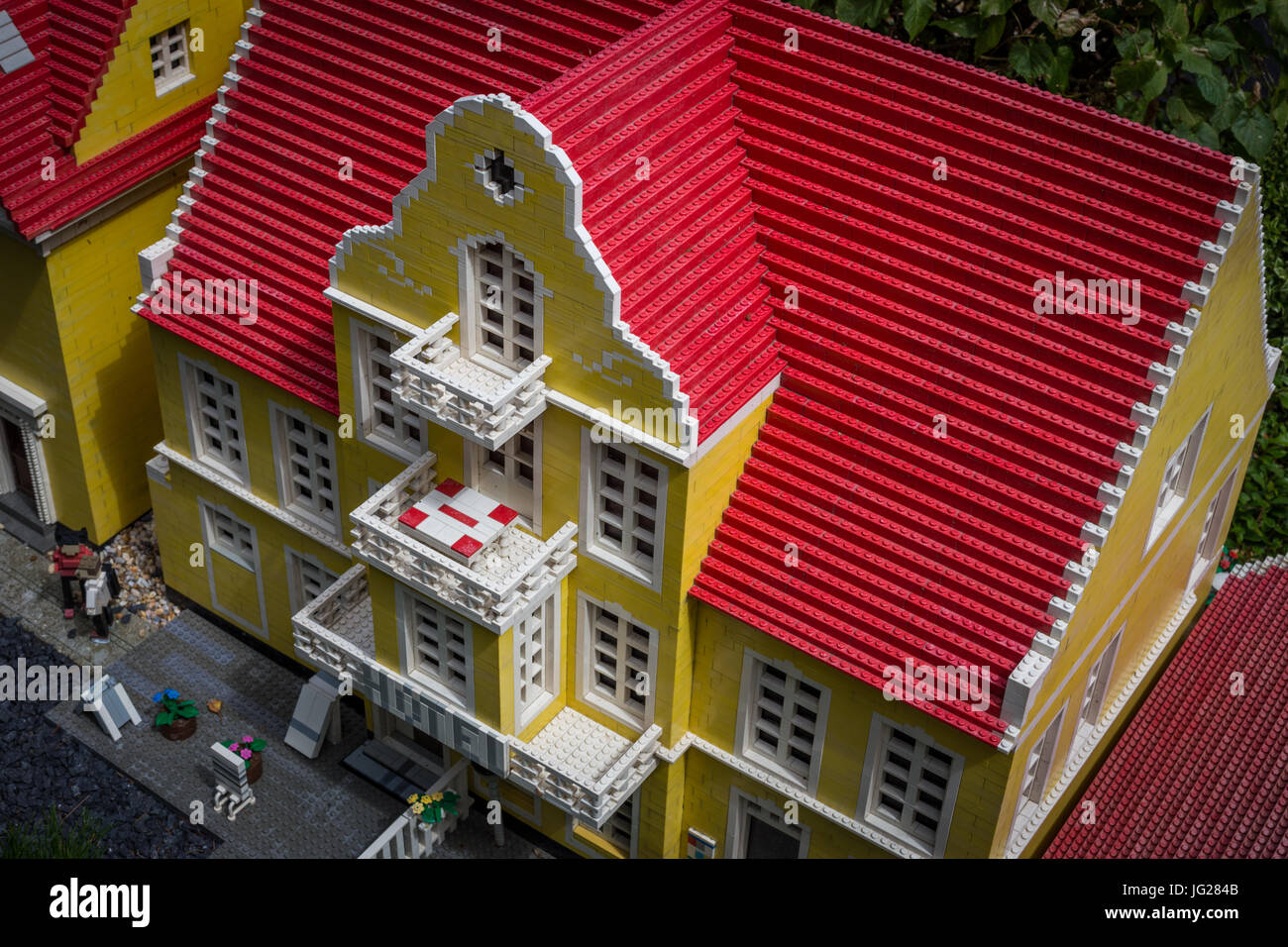 A Billund, Danimarca - 27 Luglio 2017: primo piano della casa nel ...