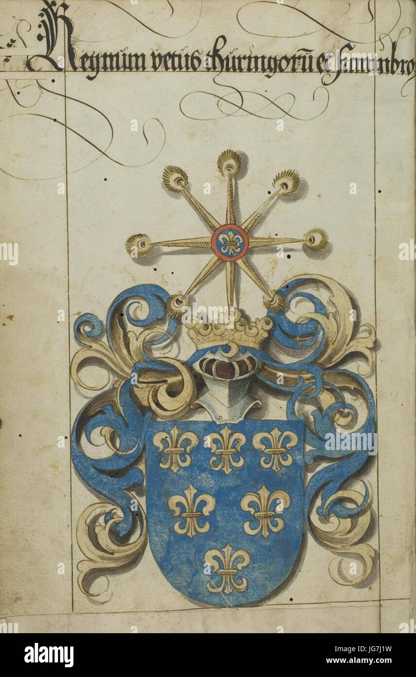 Thuringen cartina immagini e fotografie stock ad alta risoluzione - Alamy