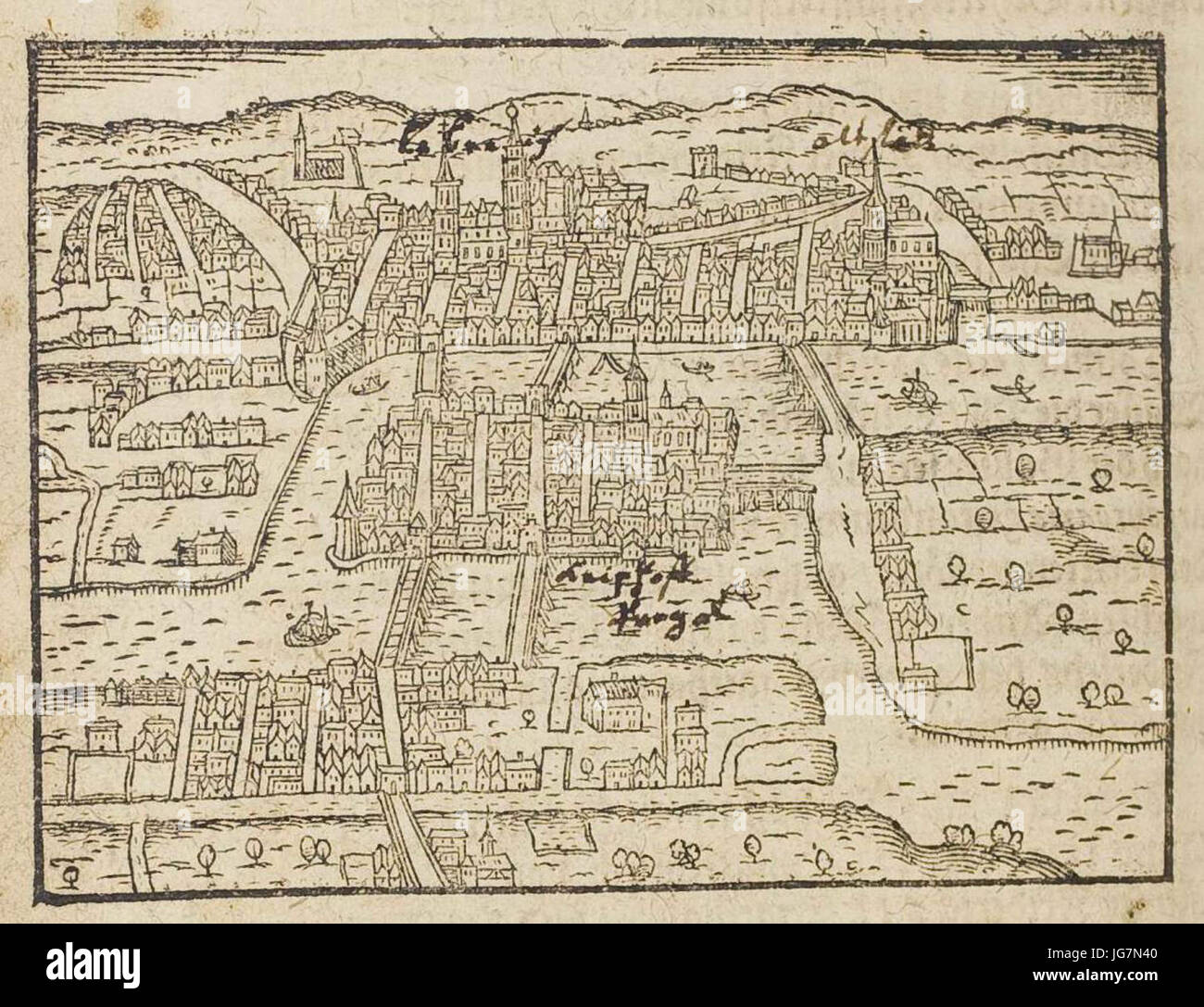 Konigsberg map immagini e fotografie stock ad alta risoluzione - Alamy