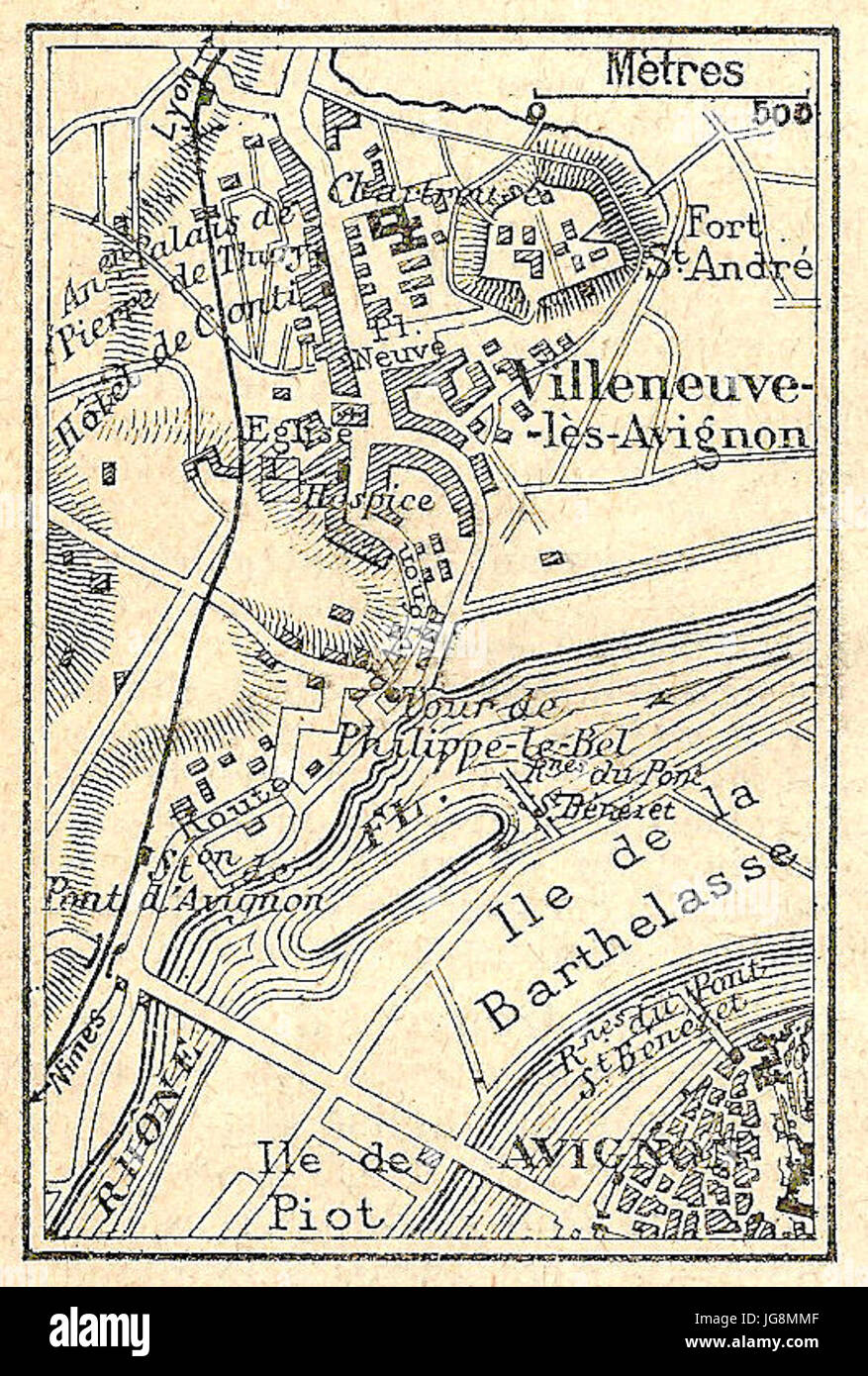 Mappa di avignone immagini e fotografie stock ad alta risoluzione - Alamy