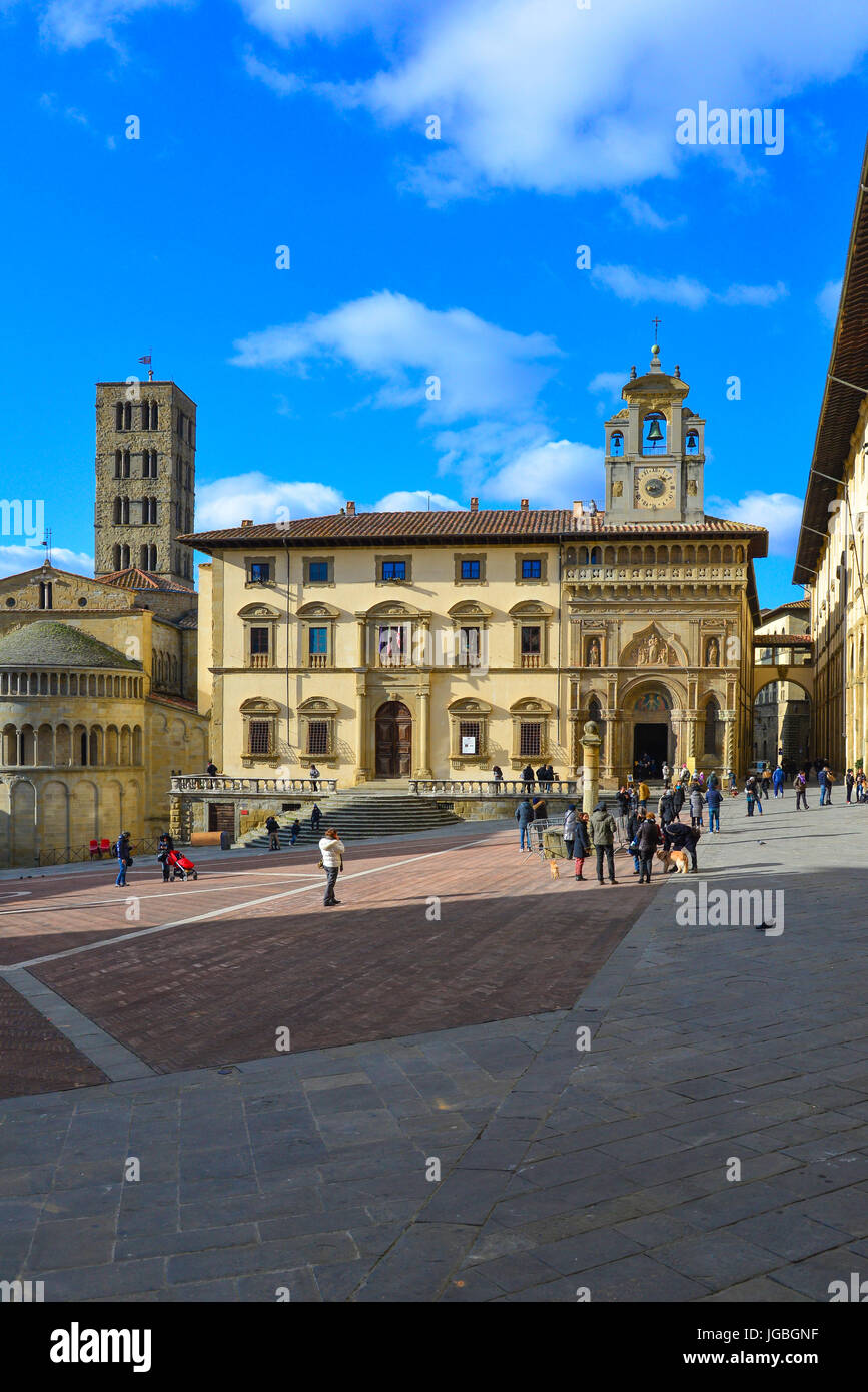 Arezzo, Italia - La meravigliosa Etrusca e rinascimentale della città ...