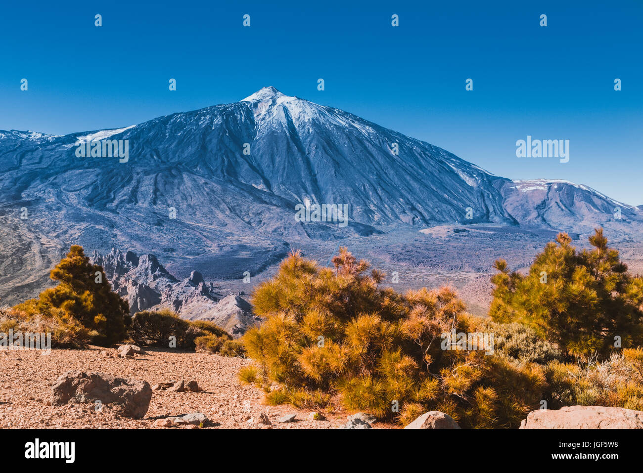 Cratere del vulcano teide vulcanico immagini e fotografie stock ad alta ...