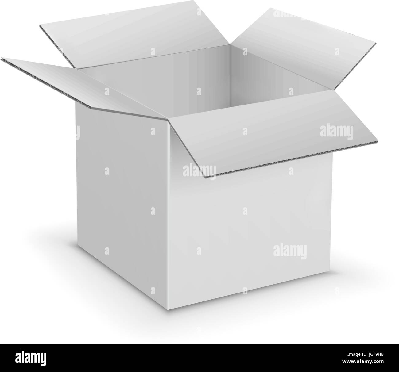 Scatola dello stack Immagini Vettoriali Stock - Alamy
