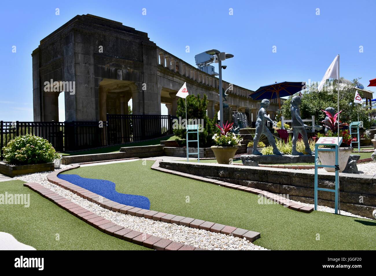 Mini campo da golf immagini e fotografie stock ad alta risoluzione - Alamy