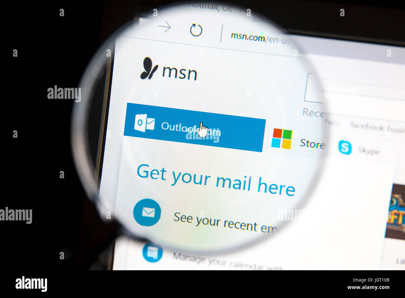 Msn hotmail immagini e fotografie stock ad alta risoluzione - Alamy