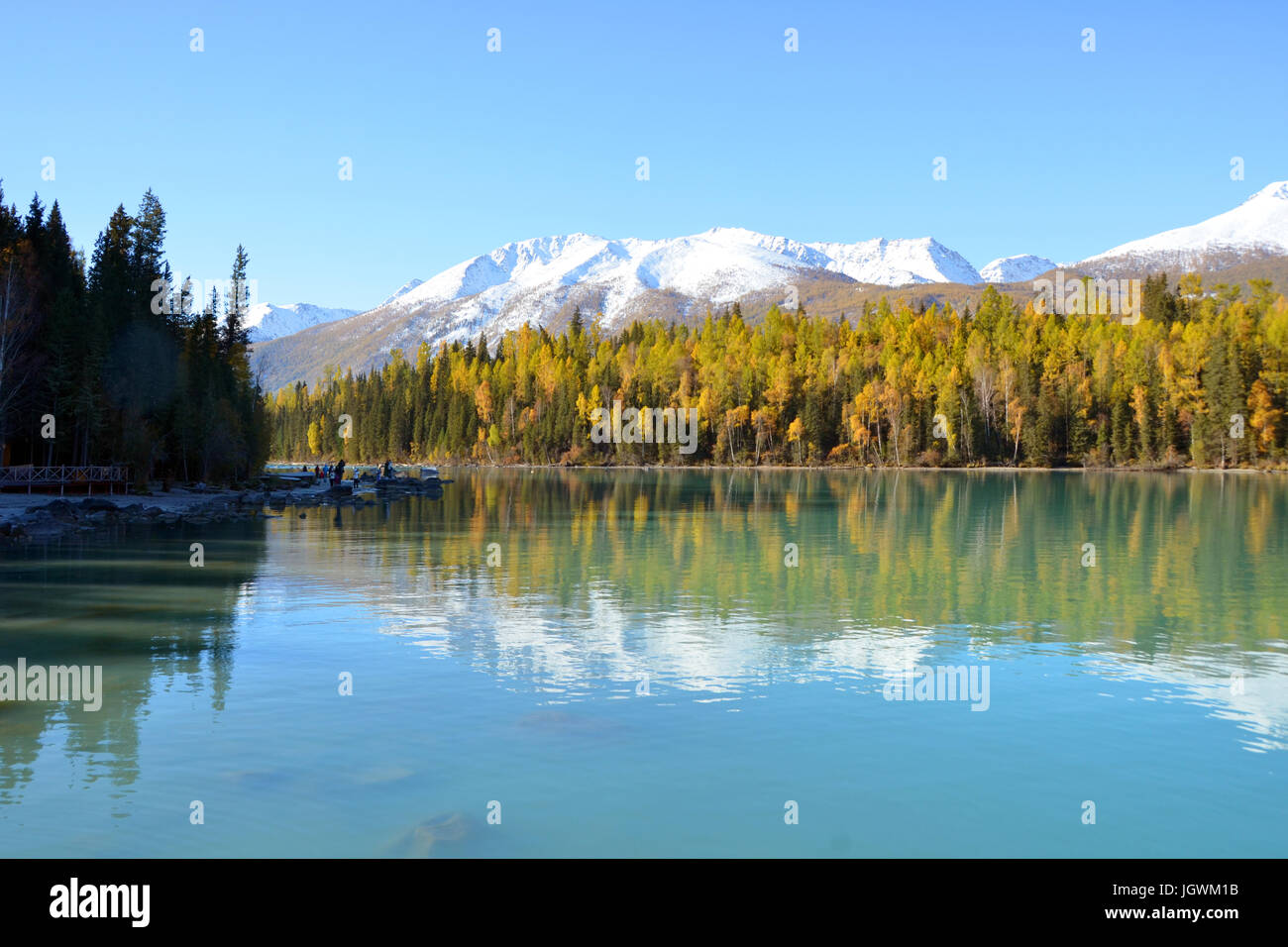 Riserva naturale del lago di kanas immagini e fotografie stock ad alta risoluzione - Alamy