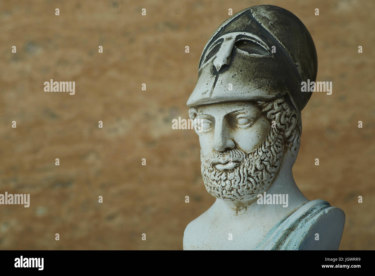 Statua di Atene antica più Pericle Foto stock - Alamy
