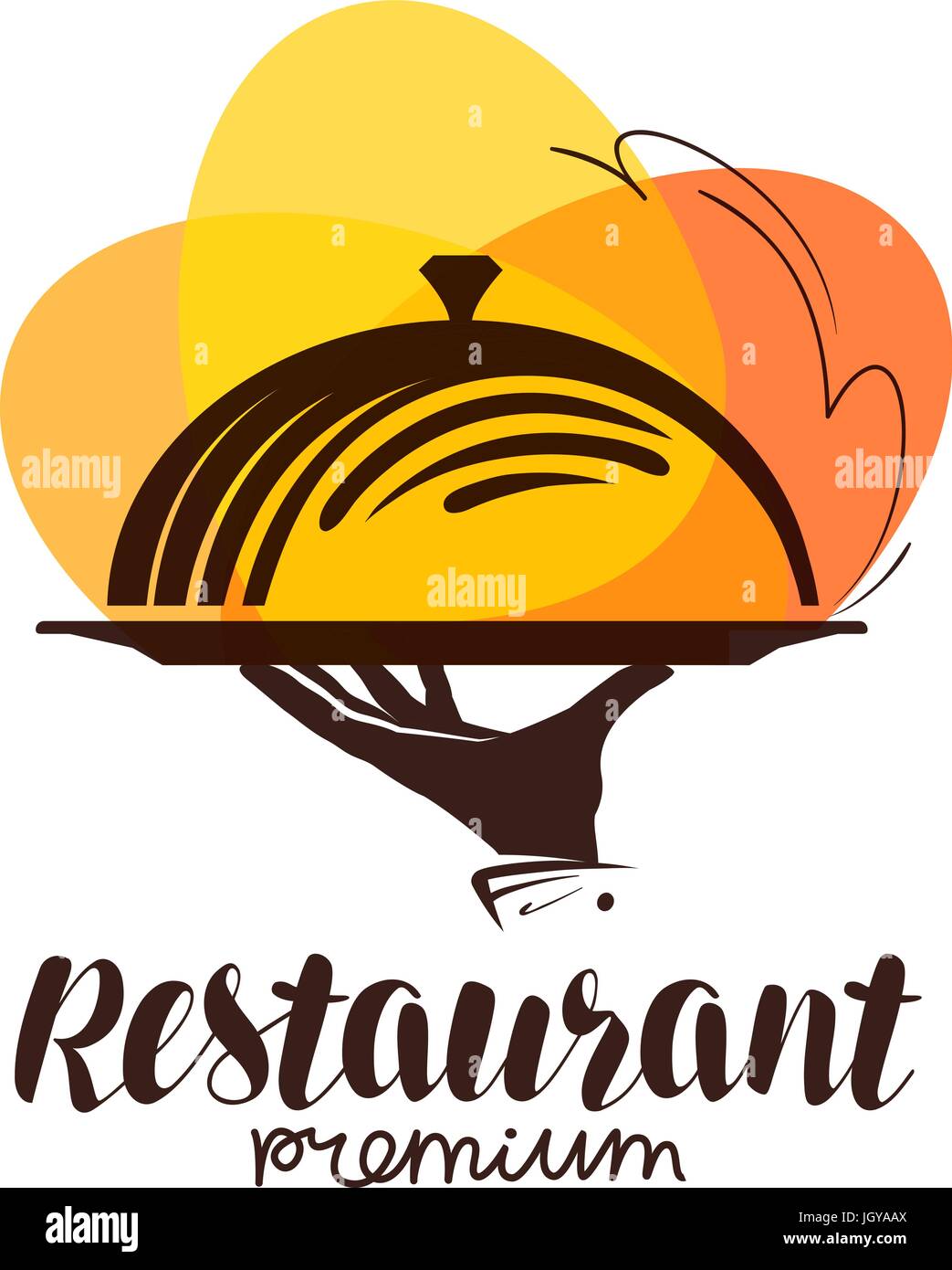 Ristorante logo. Icona o simbolo per il design menu eatery, mensa o ...