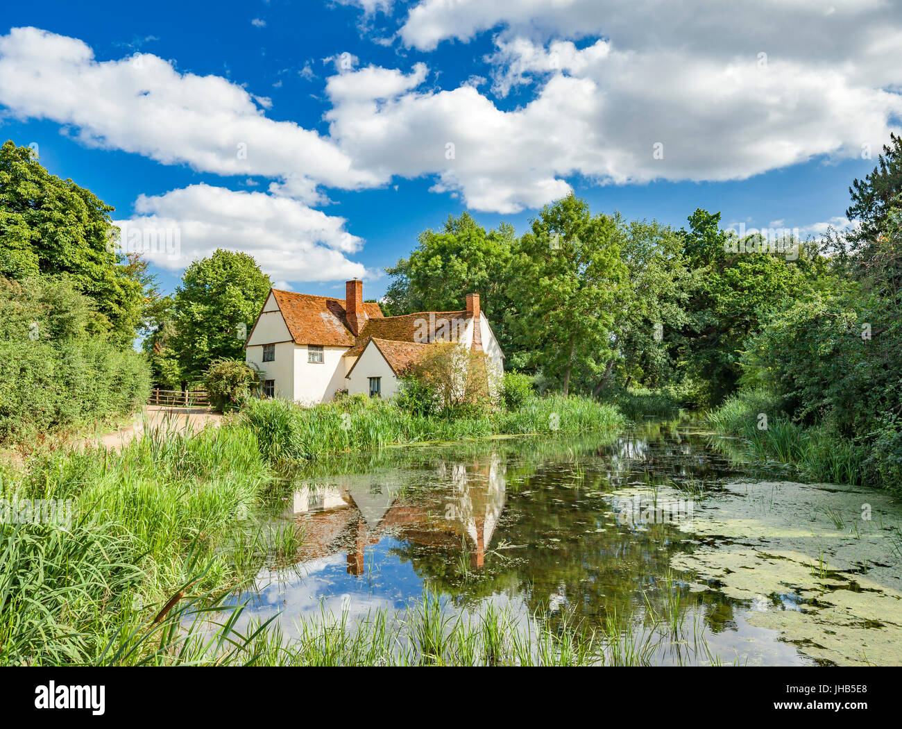 Willy Lott's Cottage dal Mulino di Flatford dove John Constable dipinse ...