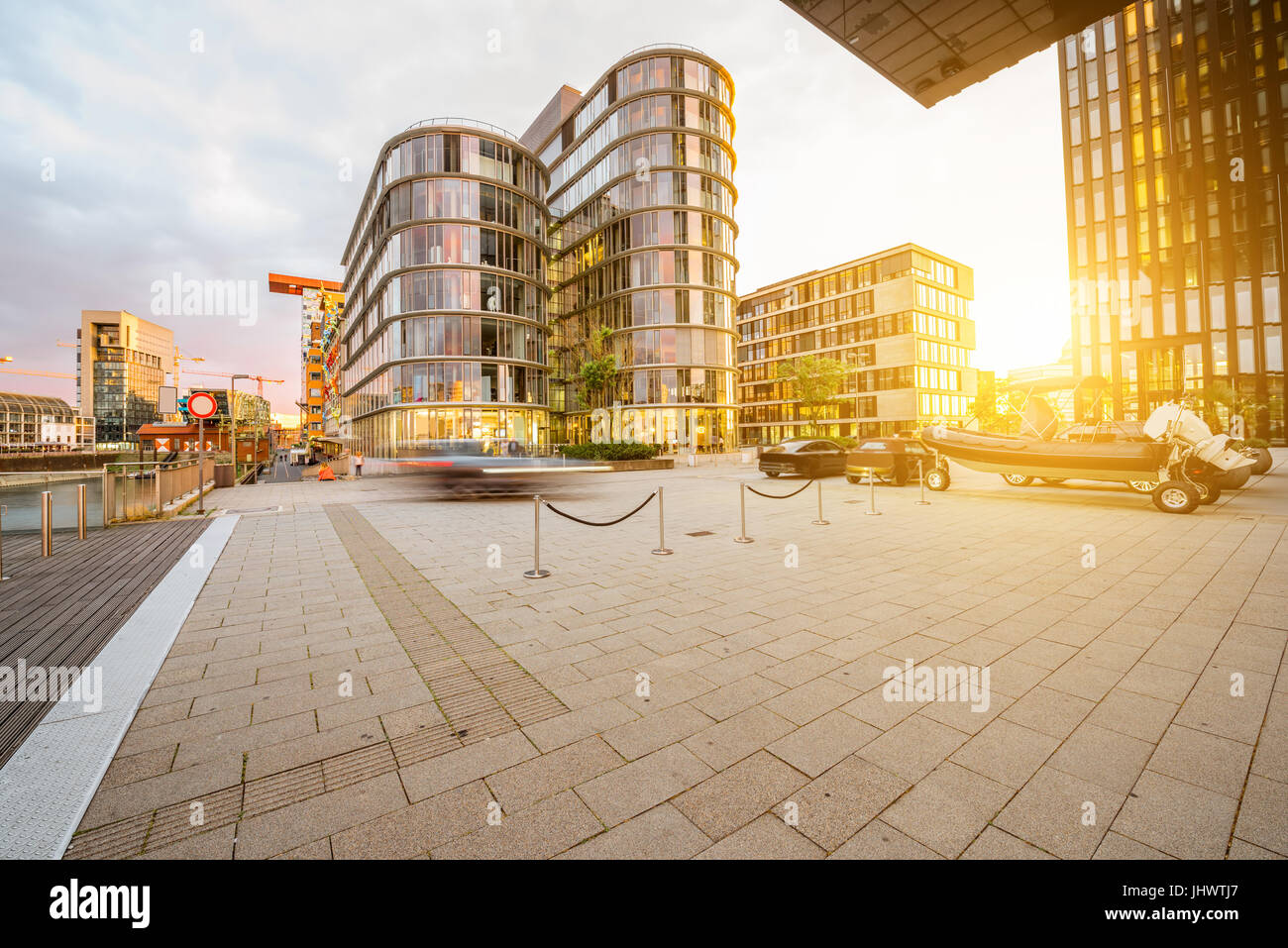 Passeggiata sul reno a dusseldorf immagini e fotografie stock ad alta ...