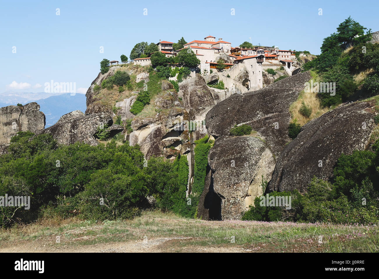 Meteora monastero greco immagini e fotografie stock ad alta risoluzione ...