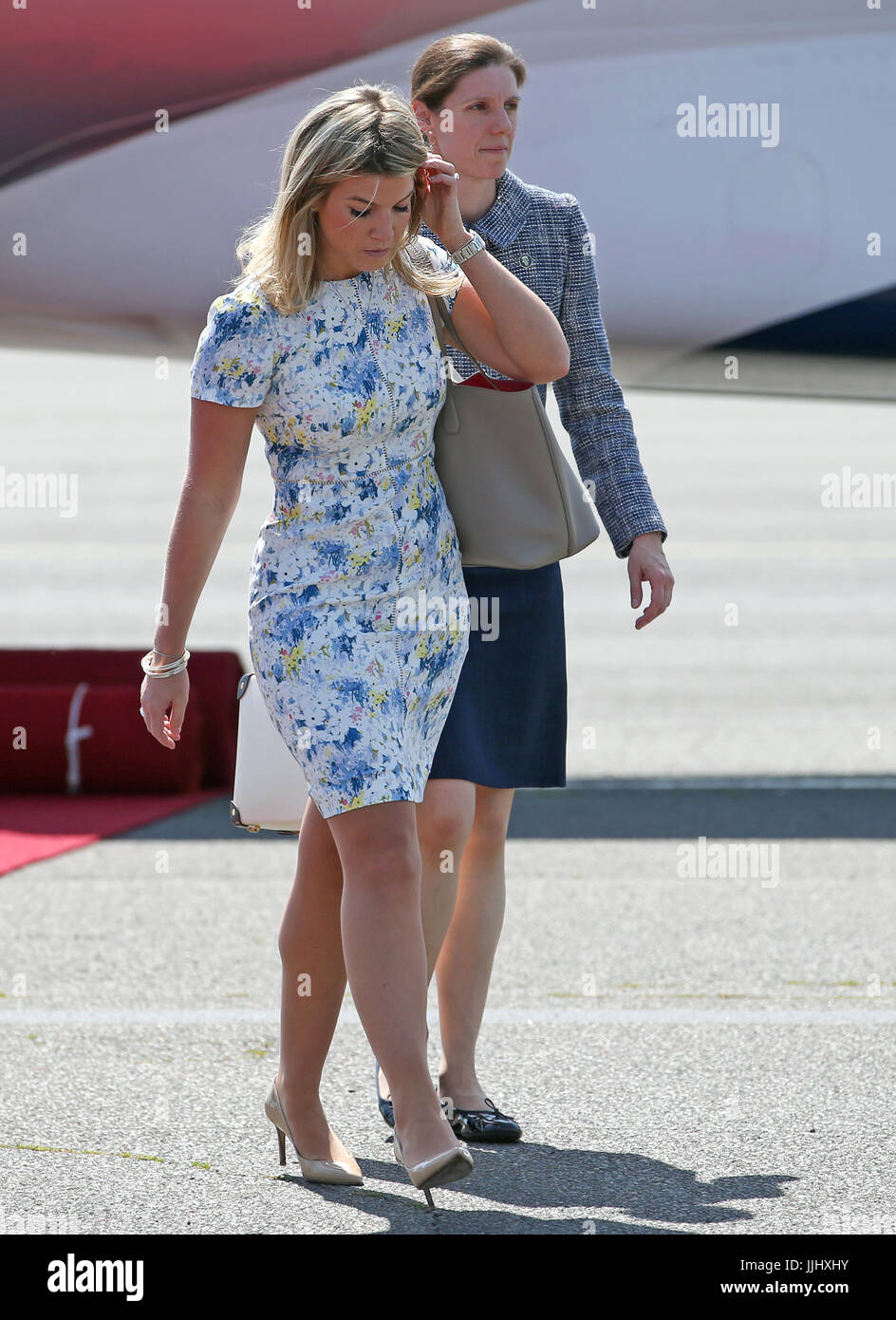 Natascia Archer (sinistra) stylist alla duchessa di Cambridge e Maria ...