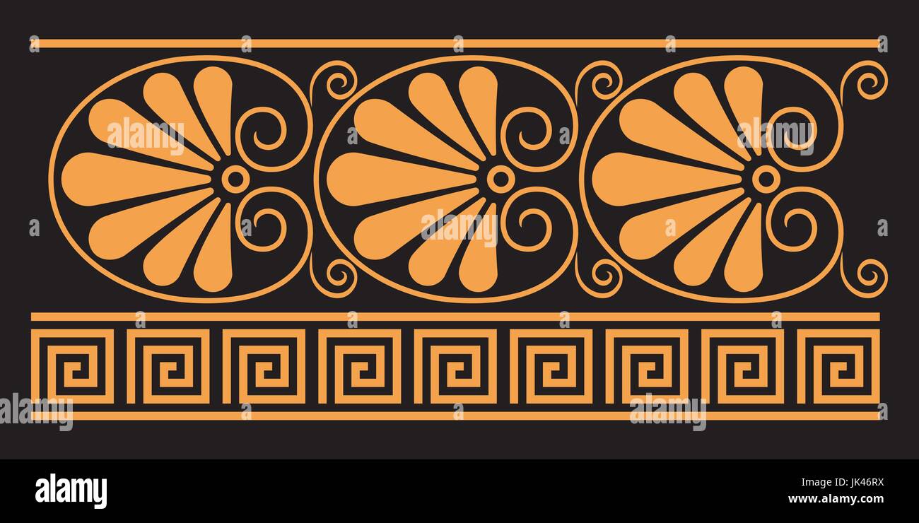 Disegno greco antico Immagini Vettoriali Stock - Alamy