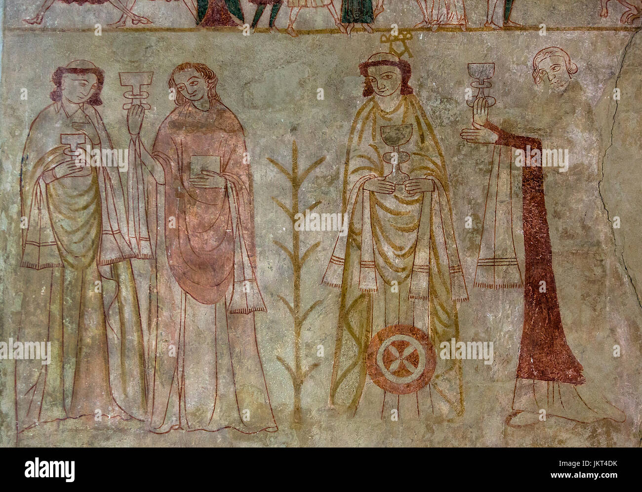 Pittura murale romanica immagini e fotografie stock ad alta risoluzione ...