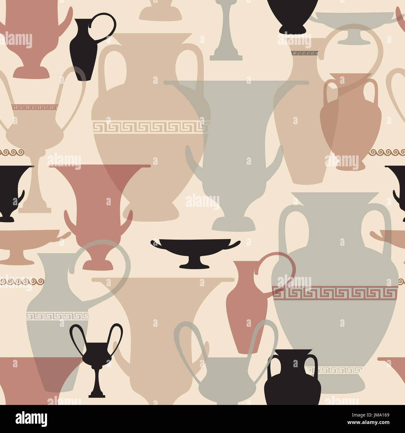 Ancient greek pattern seamless set immagini e fotografie stock ad alta ...