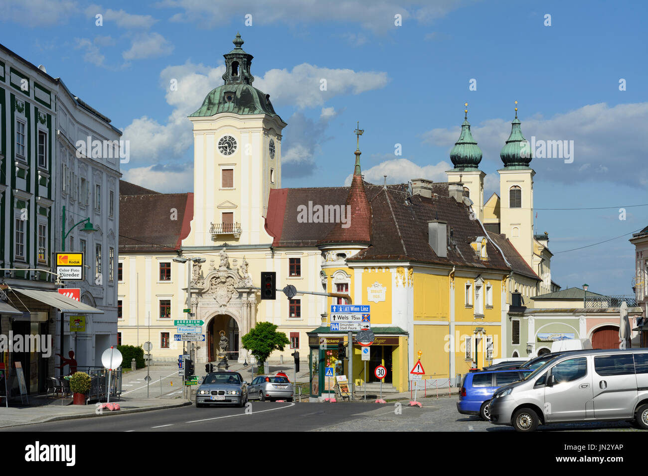 Abbey of lambach monastery immagini e fotografie stock ad alta ...