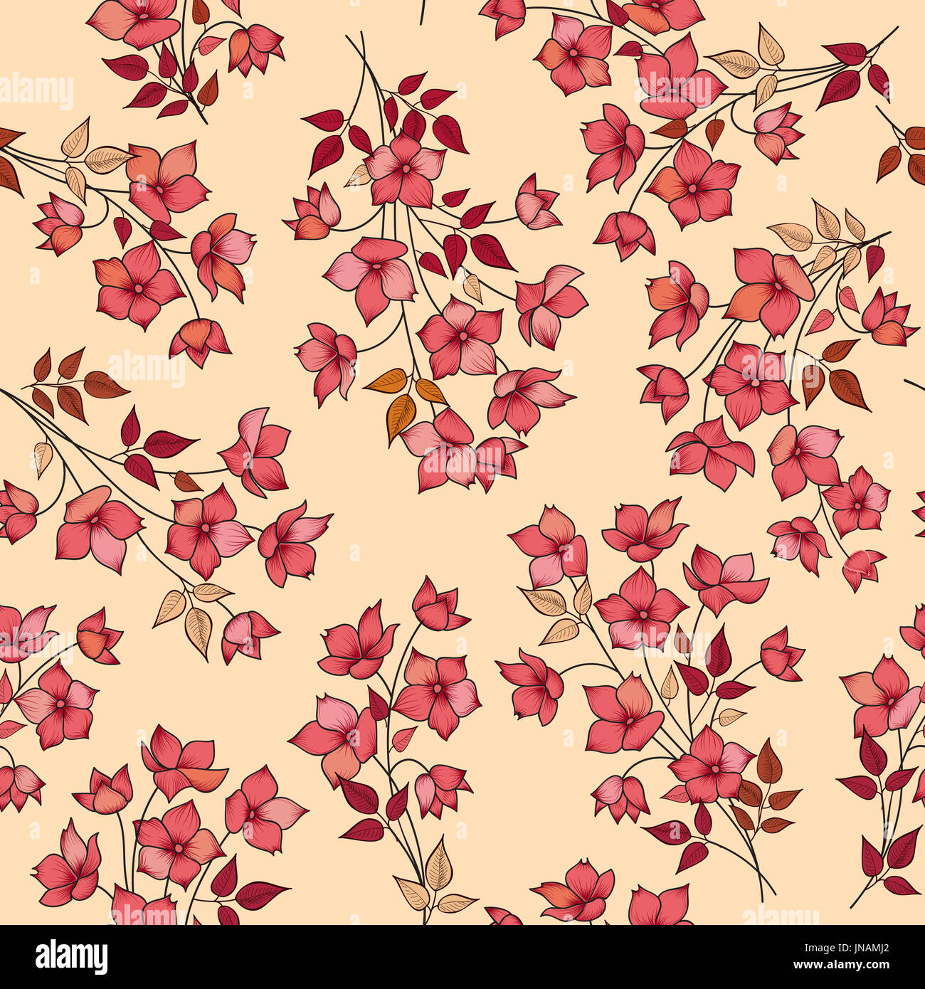 Floral seamless pattern. Abstract sfondo floreale. Floral seamless ...