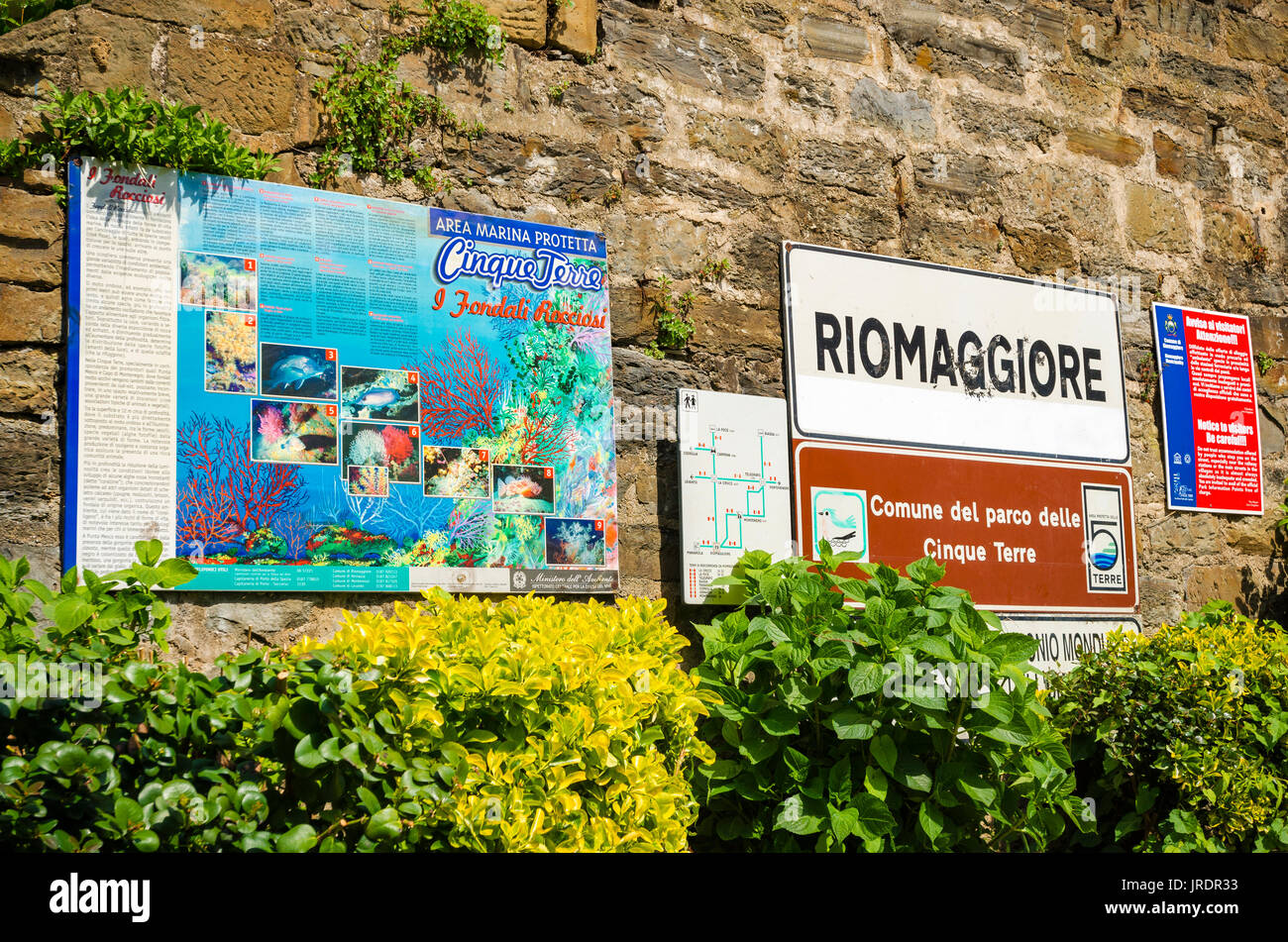 Riviera ligure ponente mappa immagini e fotografie stock ad alta ...