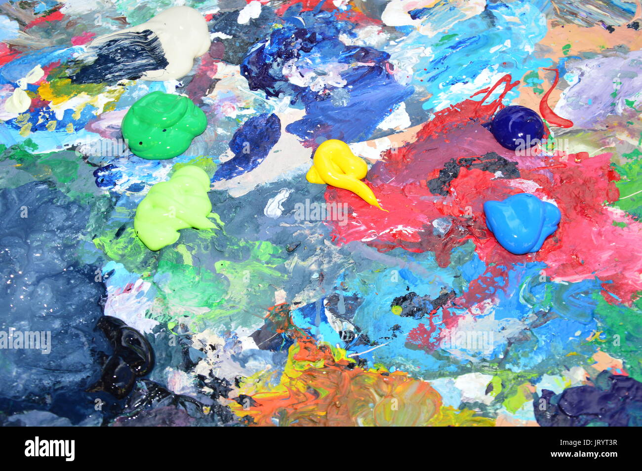 Tavolozza di un pittore immagini e fotografie stock ad alta risoluzione ...