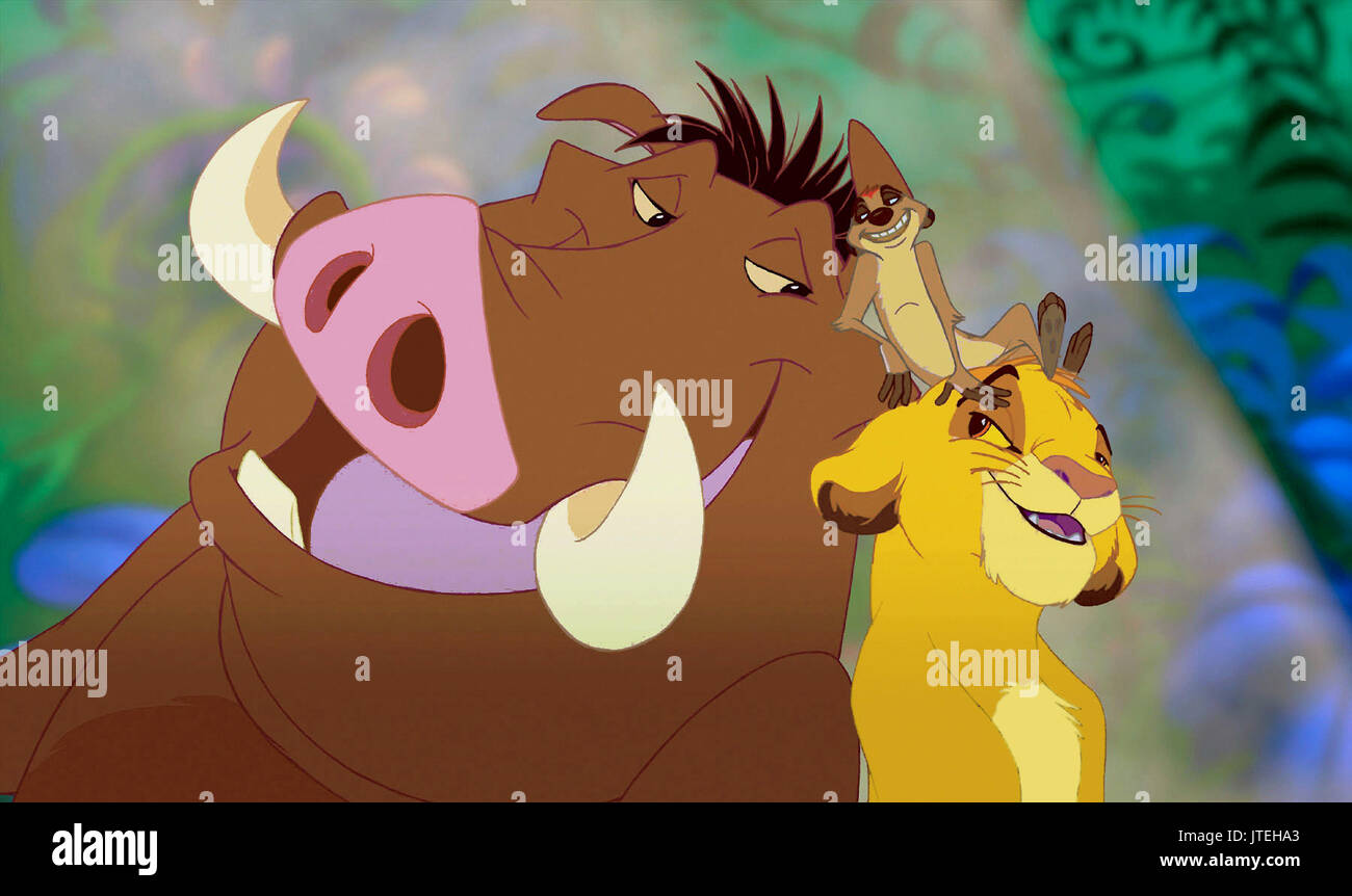 Pumbaa Timon Lion King 1994 Immagini e Fotos Stock - Alamy