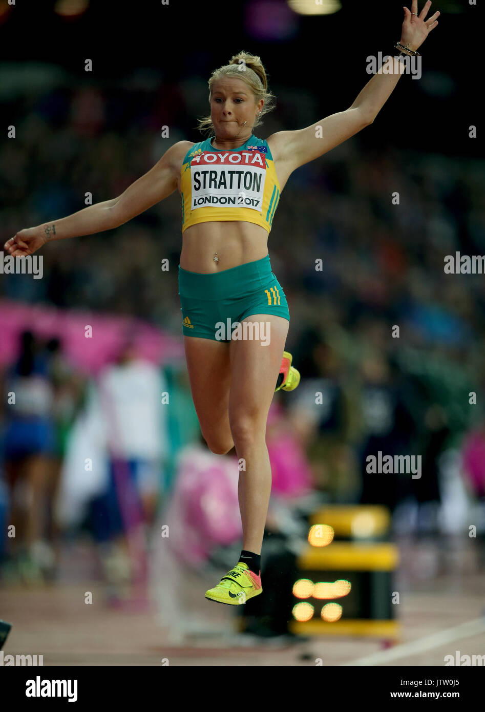 Brooke stratton salto in lungo immagini e fotografie stock ad alta ...