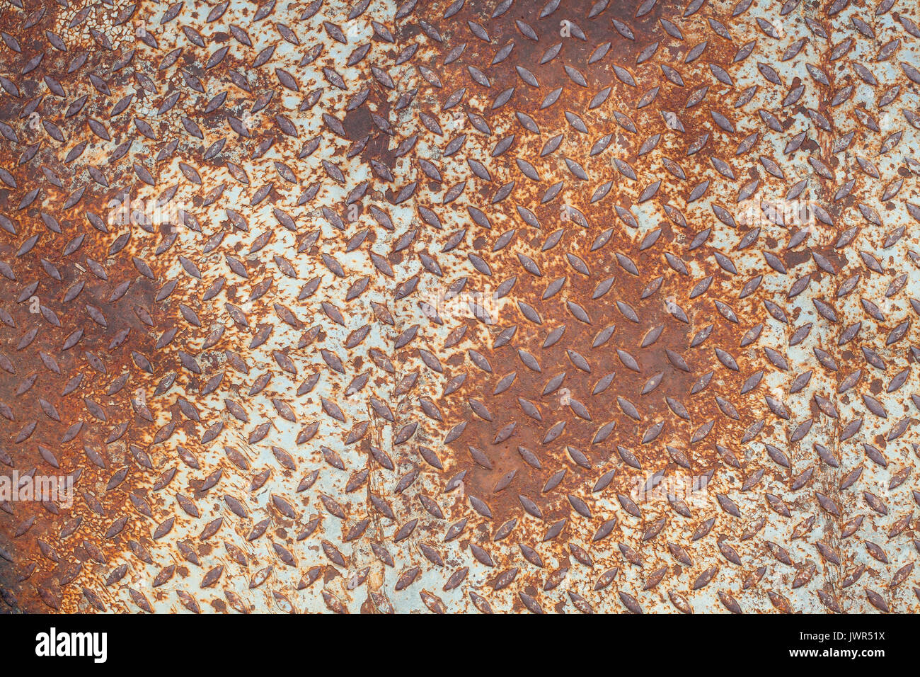 La piastra di acciaio slip vecchio pavimento in metallo, foglio di ...