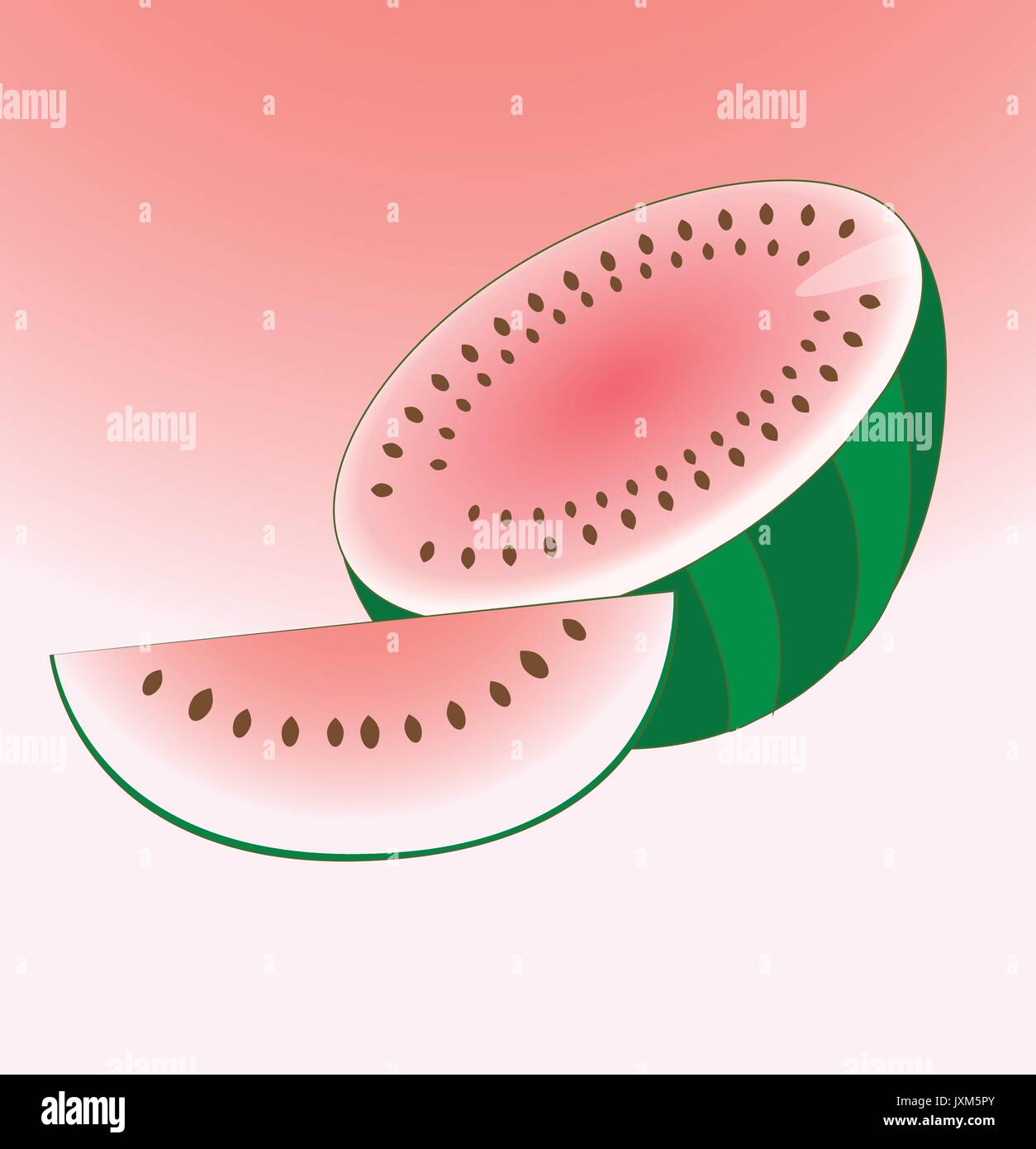 Agrumi di anguria Immagini Vettoriali Stock - Alamy