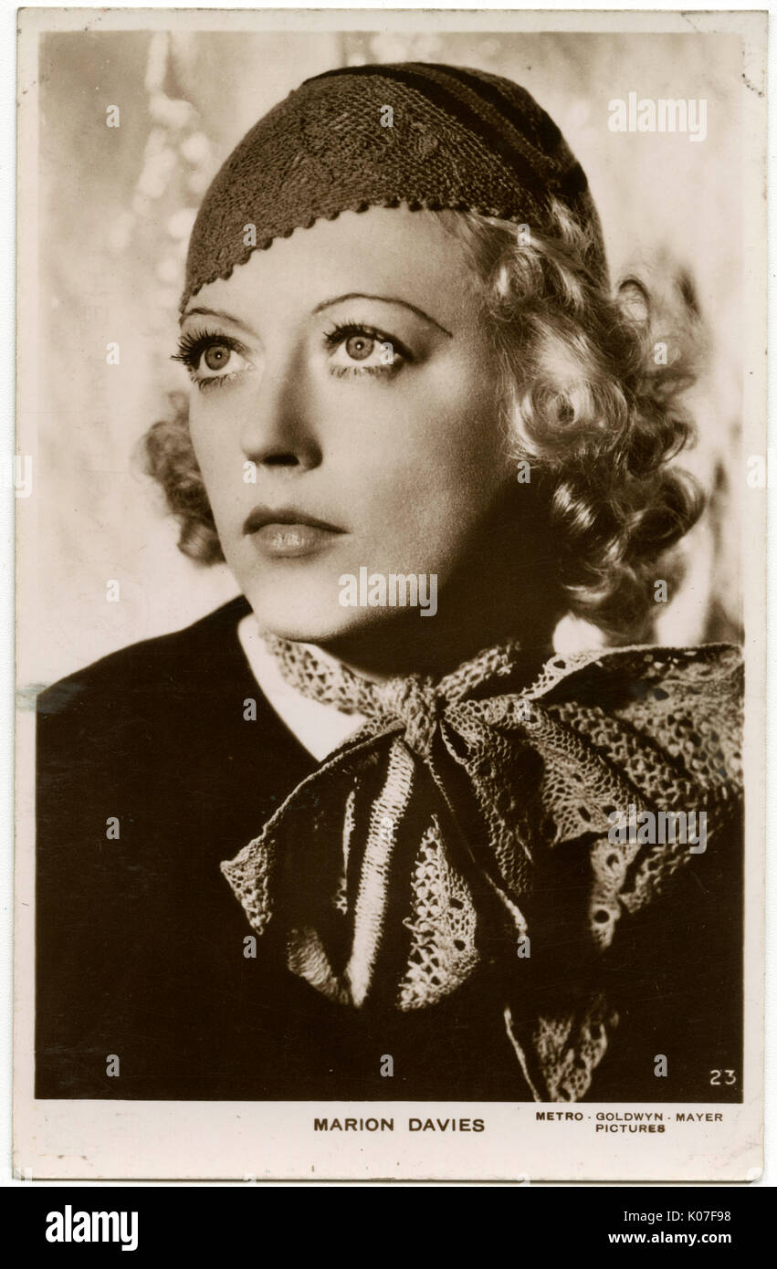 Marion davies immagini e fotografie stock ad alta risoluzione - Alamy