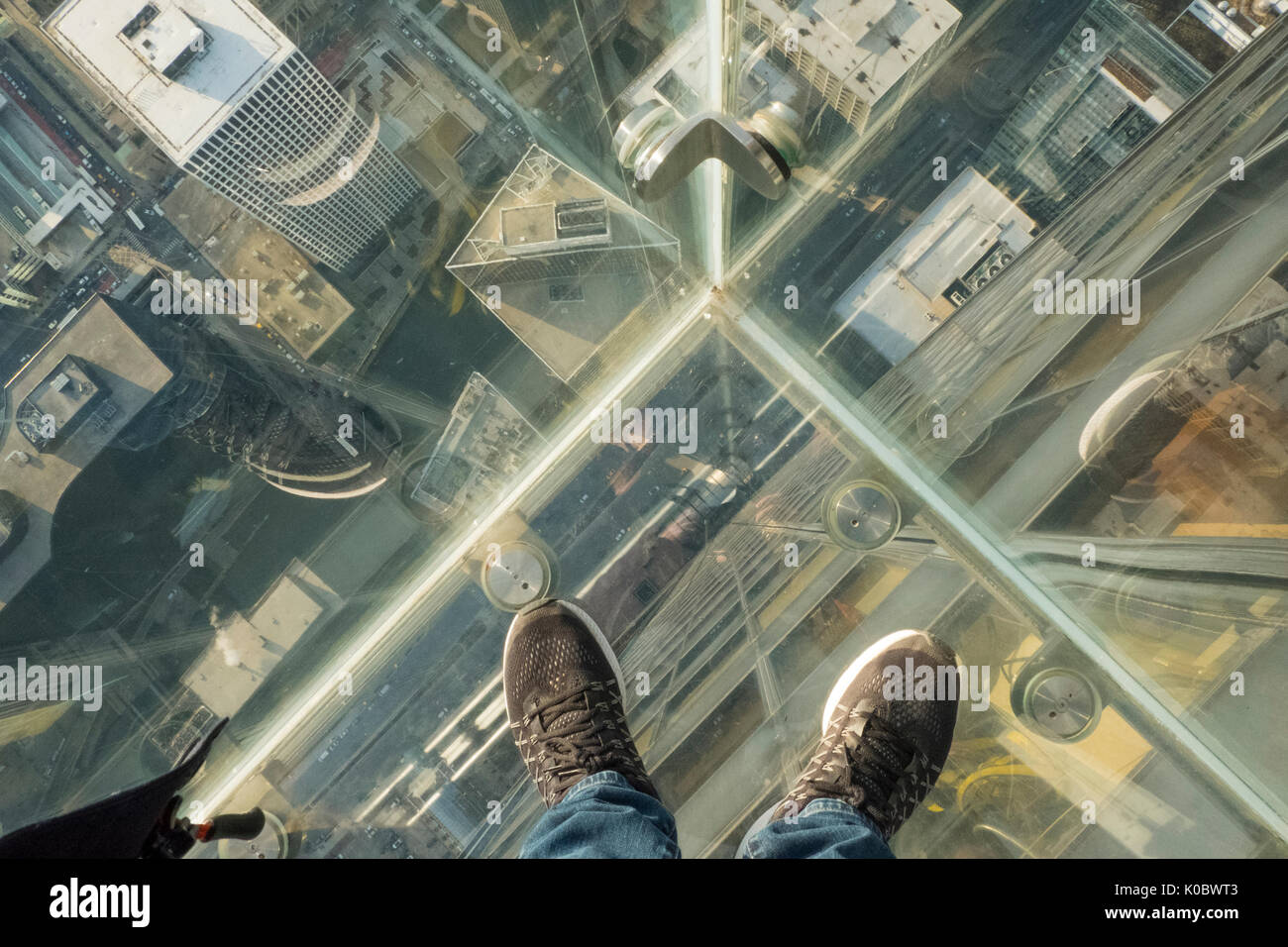 Skydeck willis tower immagini e fotografie stock ad alta risoluzione ...