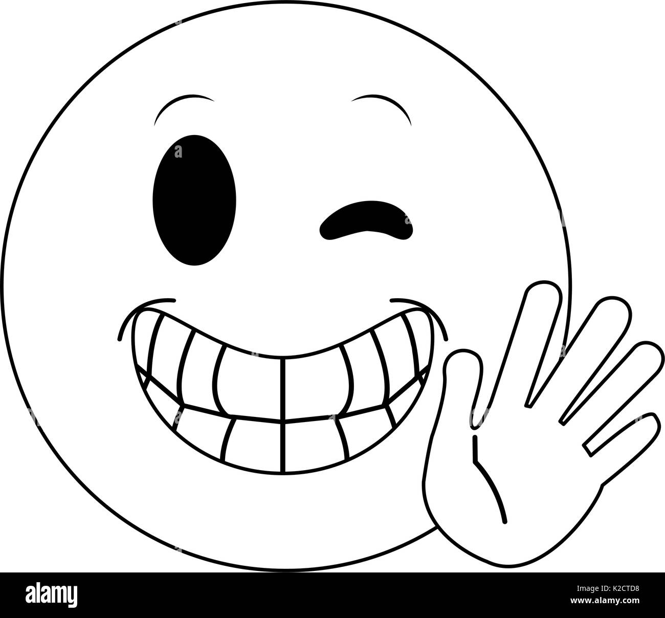 Ciao Emoticon Immagini e Fotos Stock - Alamy