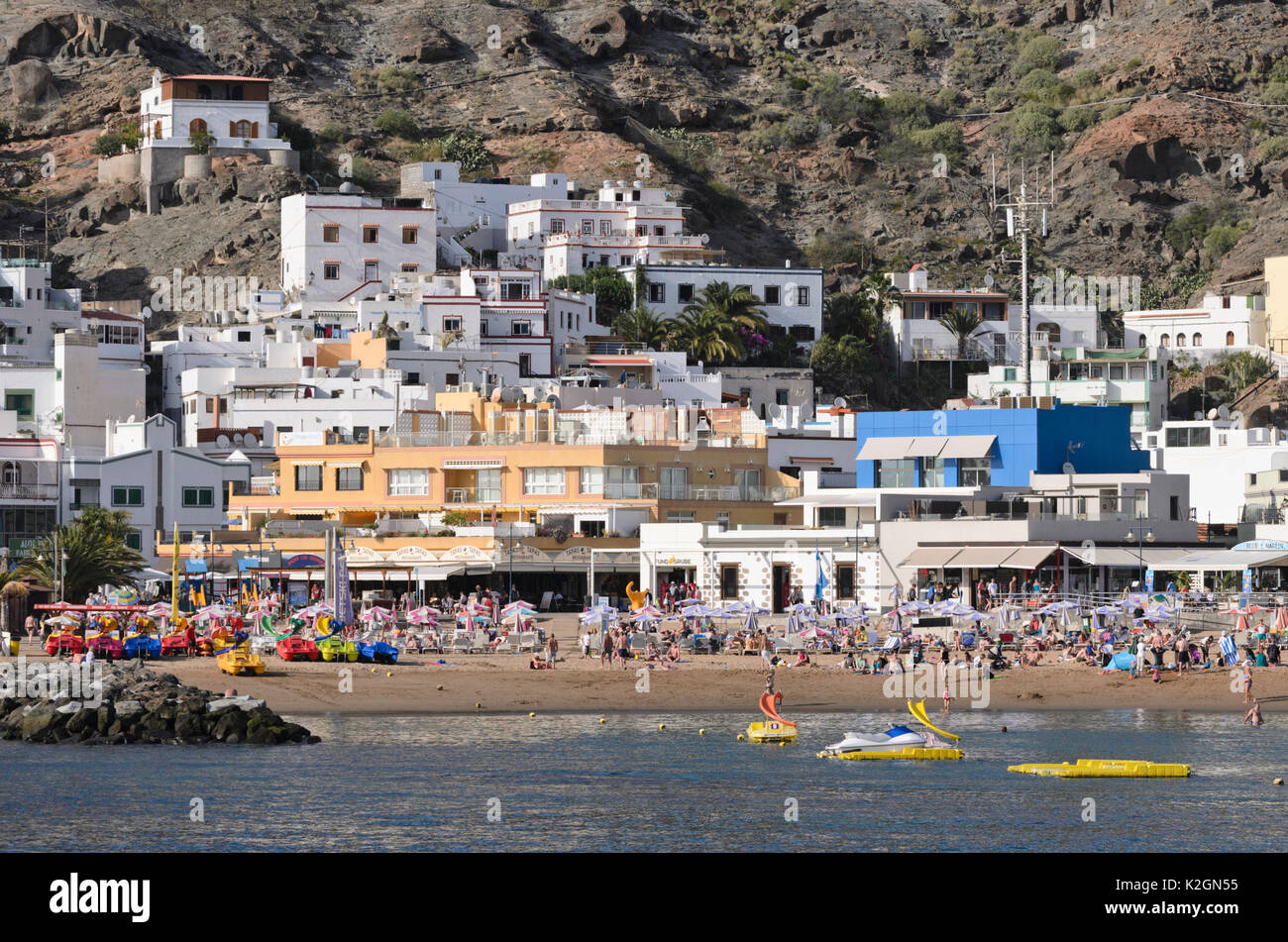 Spiaggia di puerto de mogan immagini e fotografie stock ad alta ...