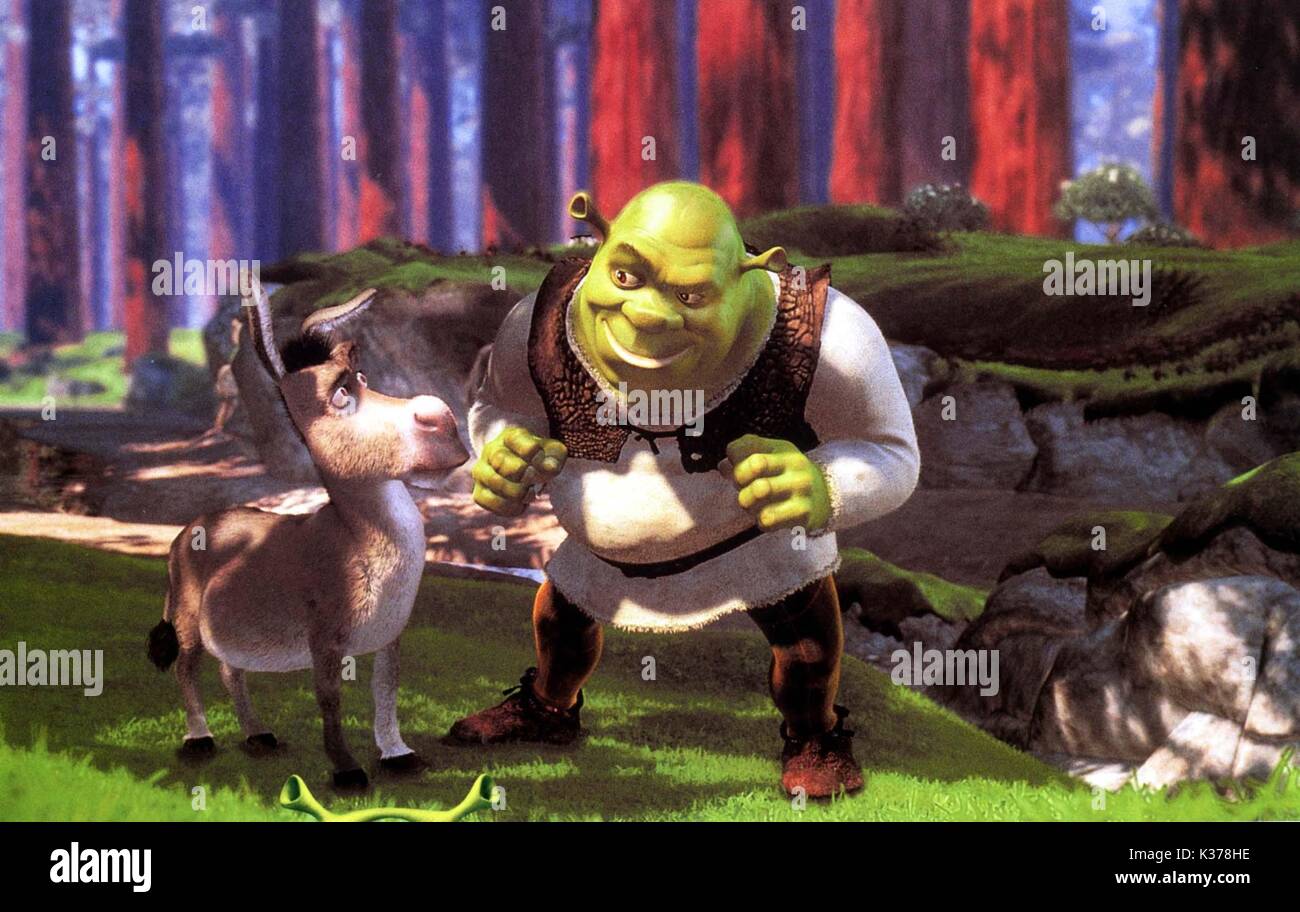 Shrek donkey shrek 2001 immagini e fotografie stock ad alta risoluzione ...